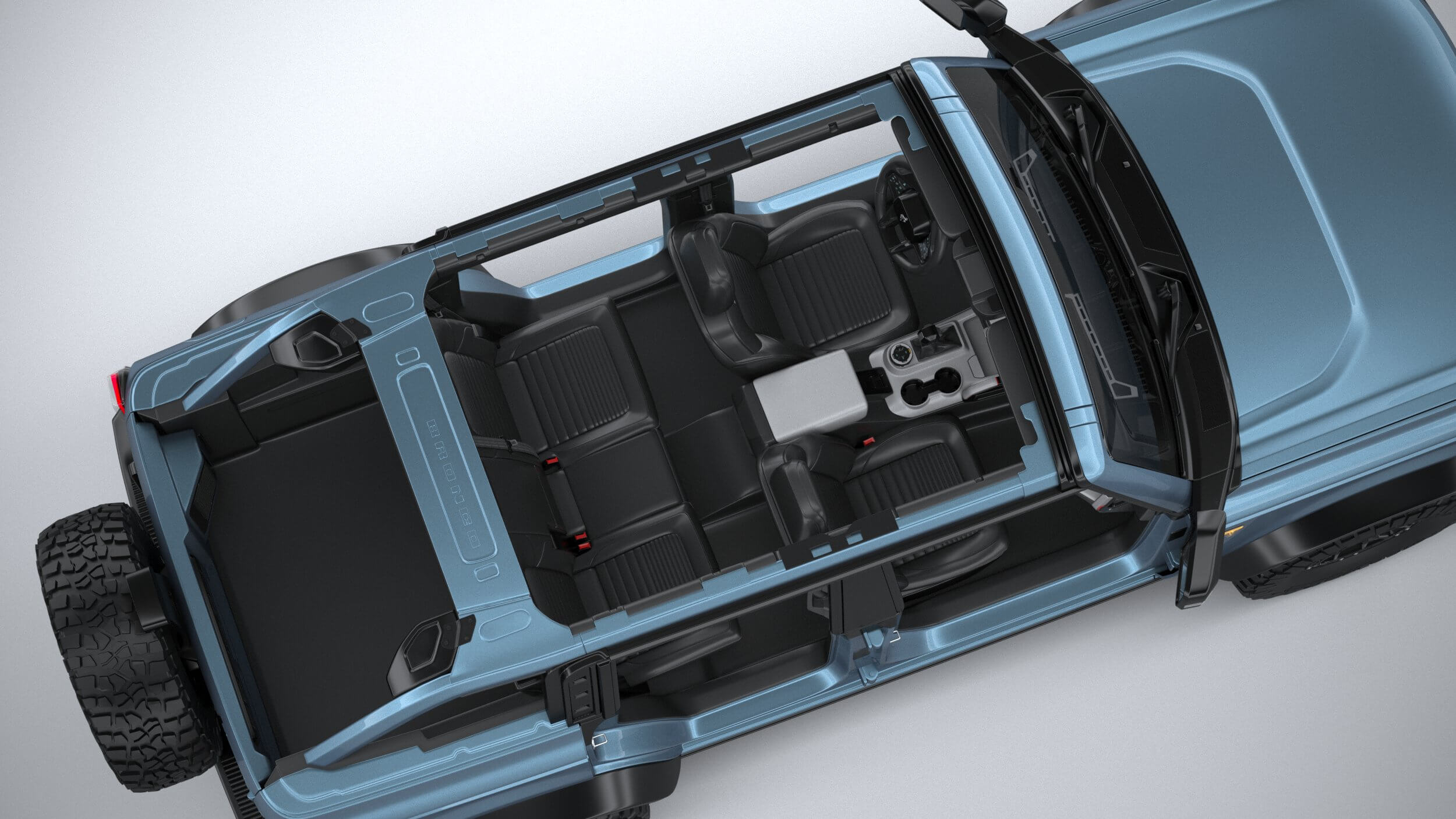 Ford Bronco Badlands 4-Door 2021 3D Model by SQUIR