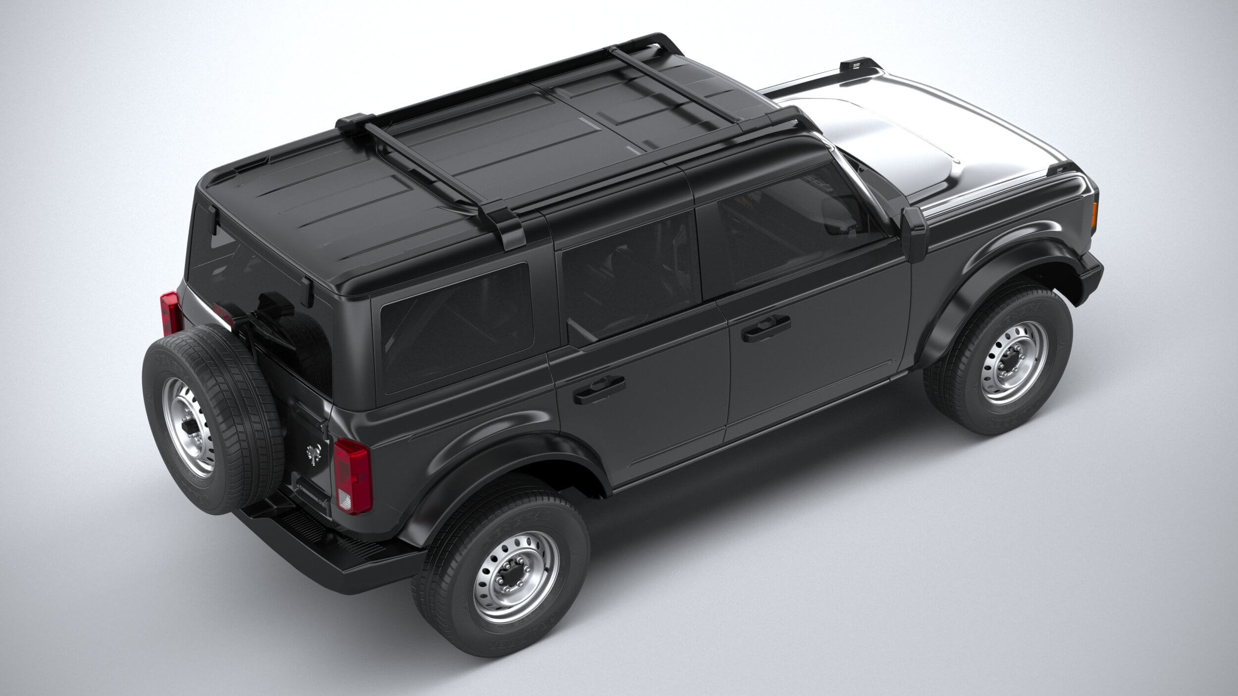 Ford Bronco Base 4-Door 2021 3D Model by SQUIR