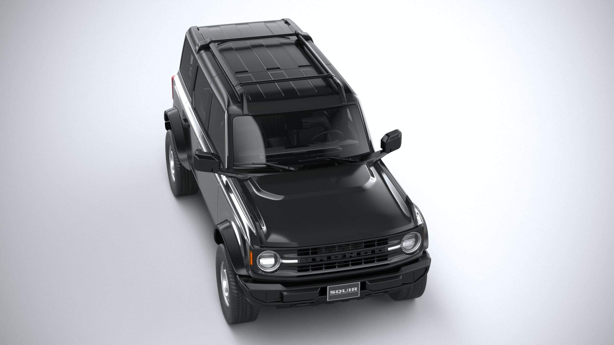 Ford Bronco Base 4-Door 2021 3D Model by SQUIR