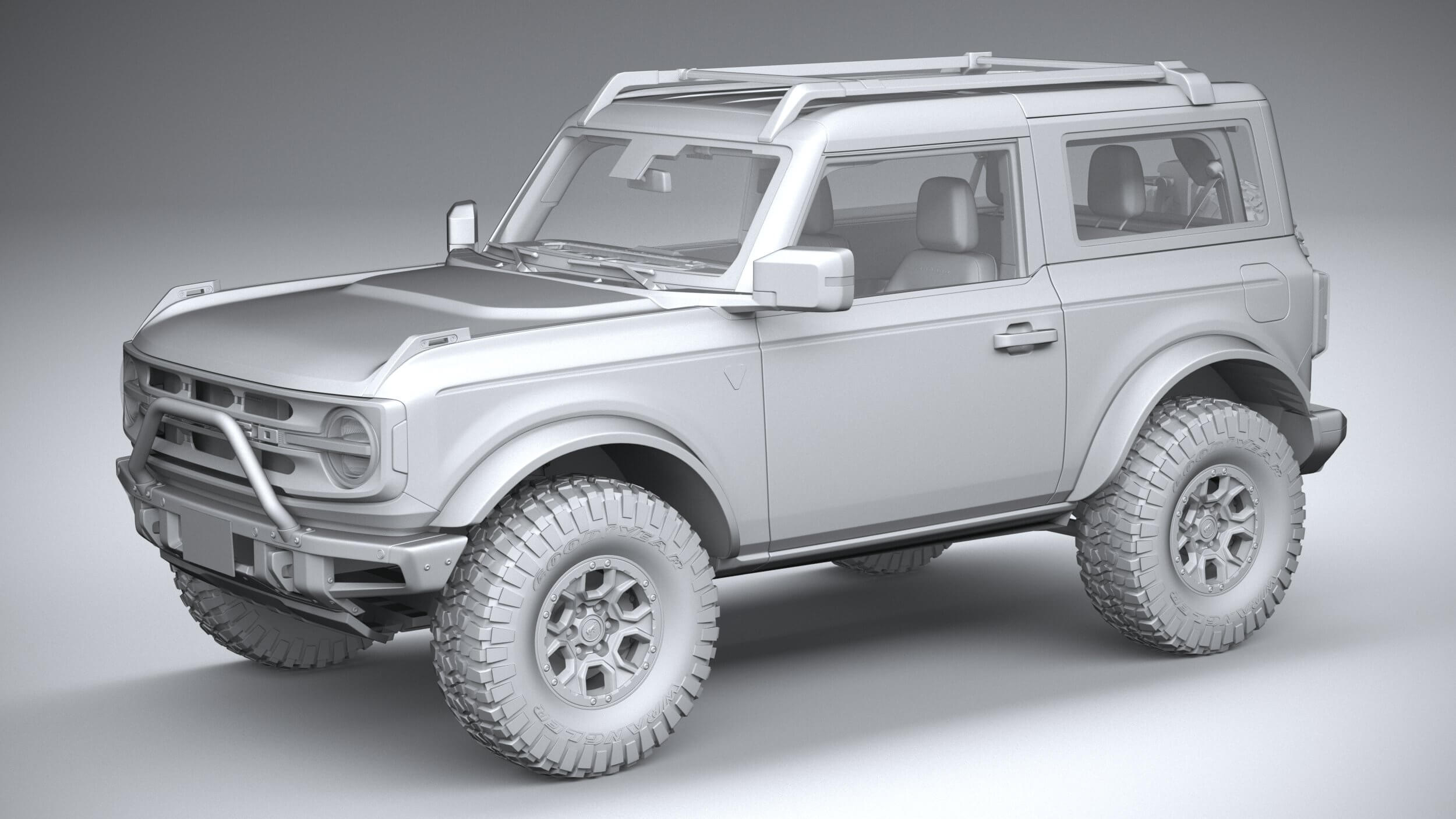 Ford Bronco First Edition 2-Door 2021 3D Model by SQUIR
