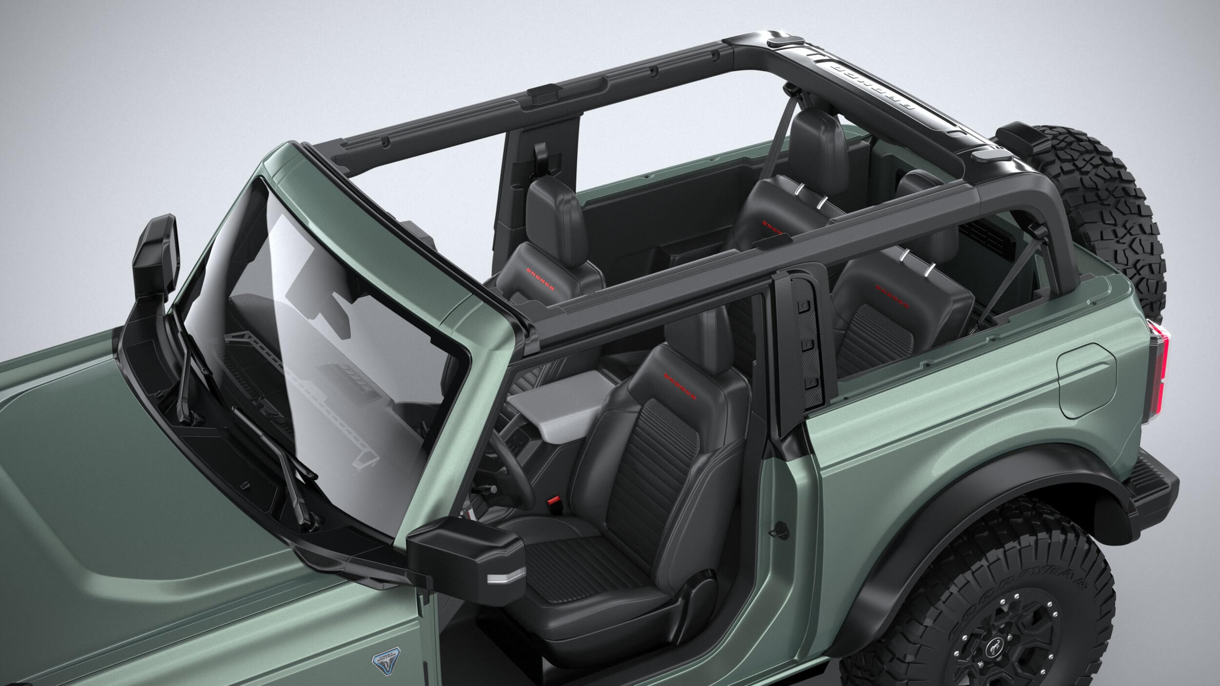 Ford Bronco First Edition 2-Door 2021 3D Model by SQUIR