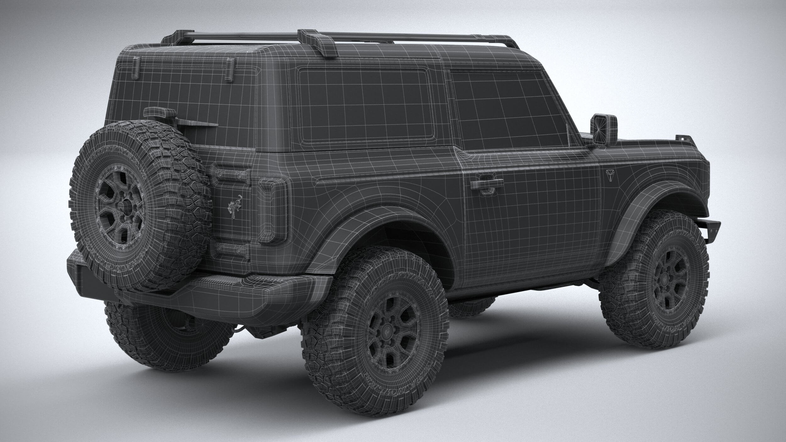 Ford Bronco First Edition 2-Door 2021 3D Model by SQUIR