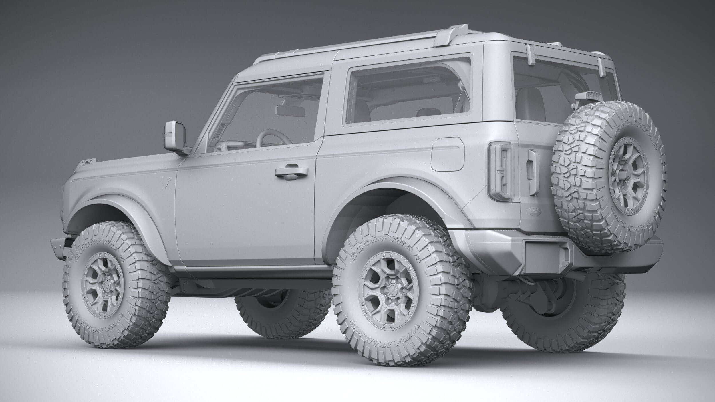 Ford Bronco First Edition 2door 2021 - 3D Model by SQUIR