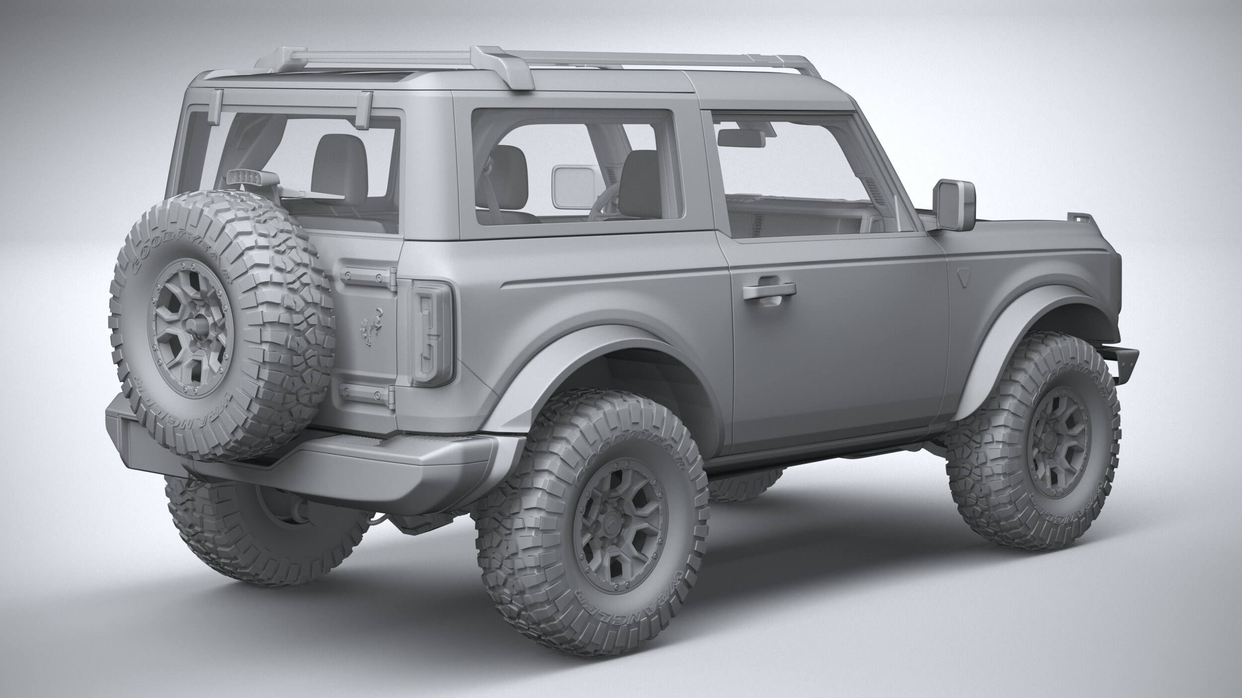 Ford Bronco First Edition 2door 2021 - 3D Model by SQUIR