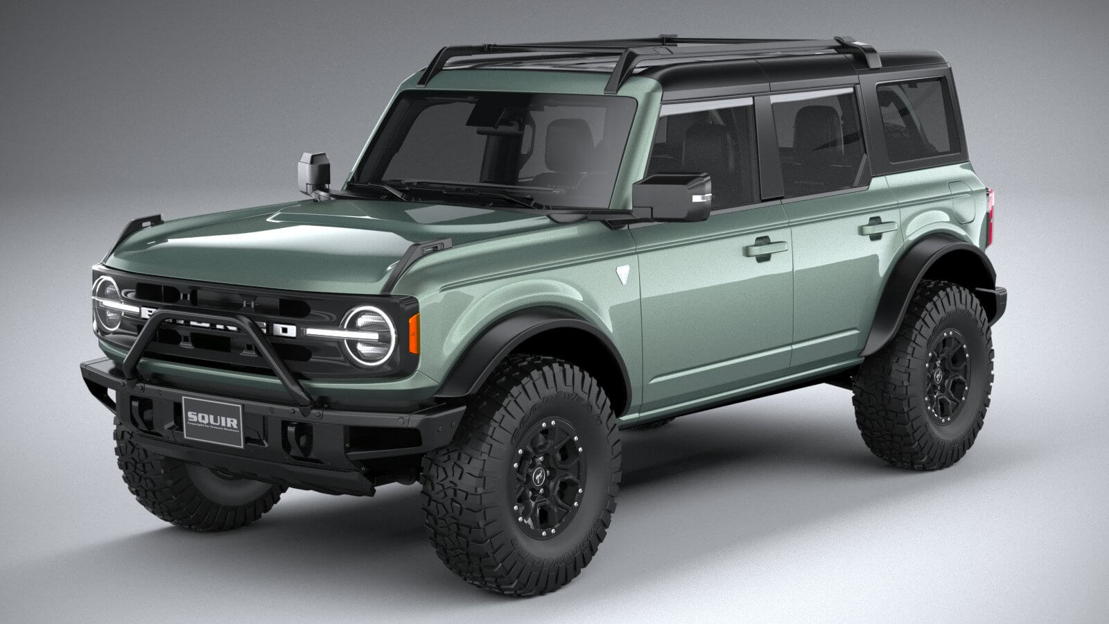 Ford Bronco First Edition 4-Door 2021 3D Model by SQUIR