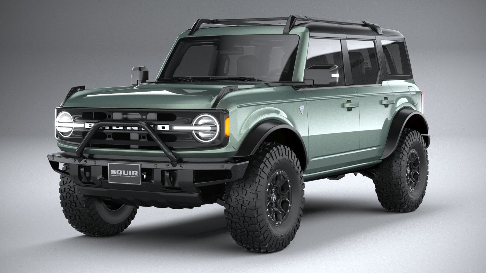Ford Bronco First Edition 4-Door 2021 3D Model by SQUIR