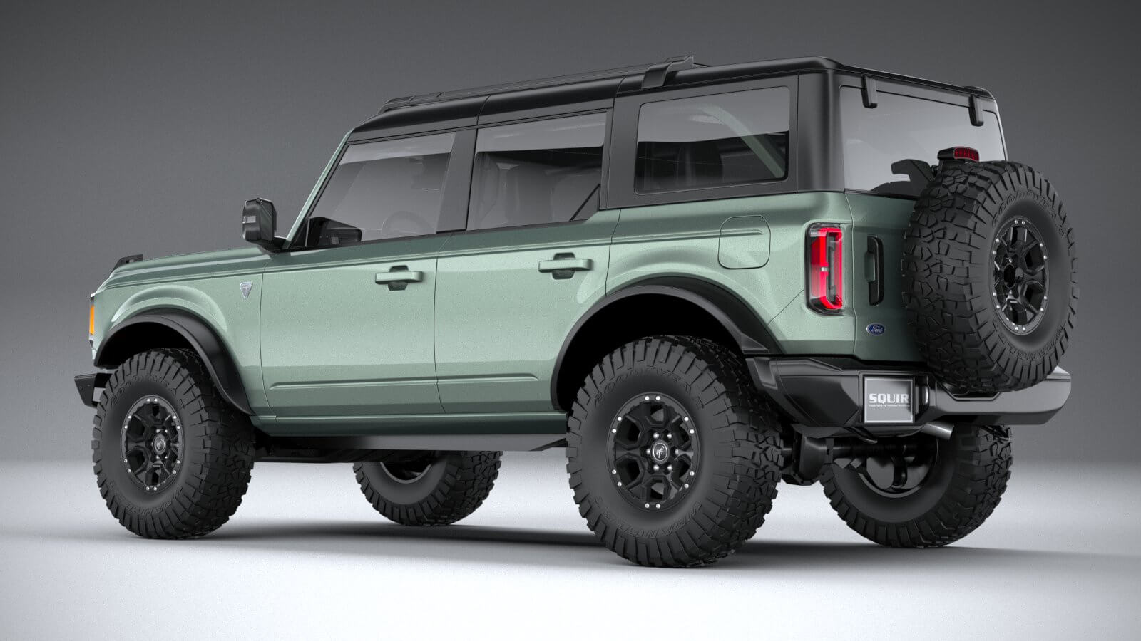 Ford Bronco First Edition 4-Door 2021 3D Model by SQUIR