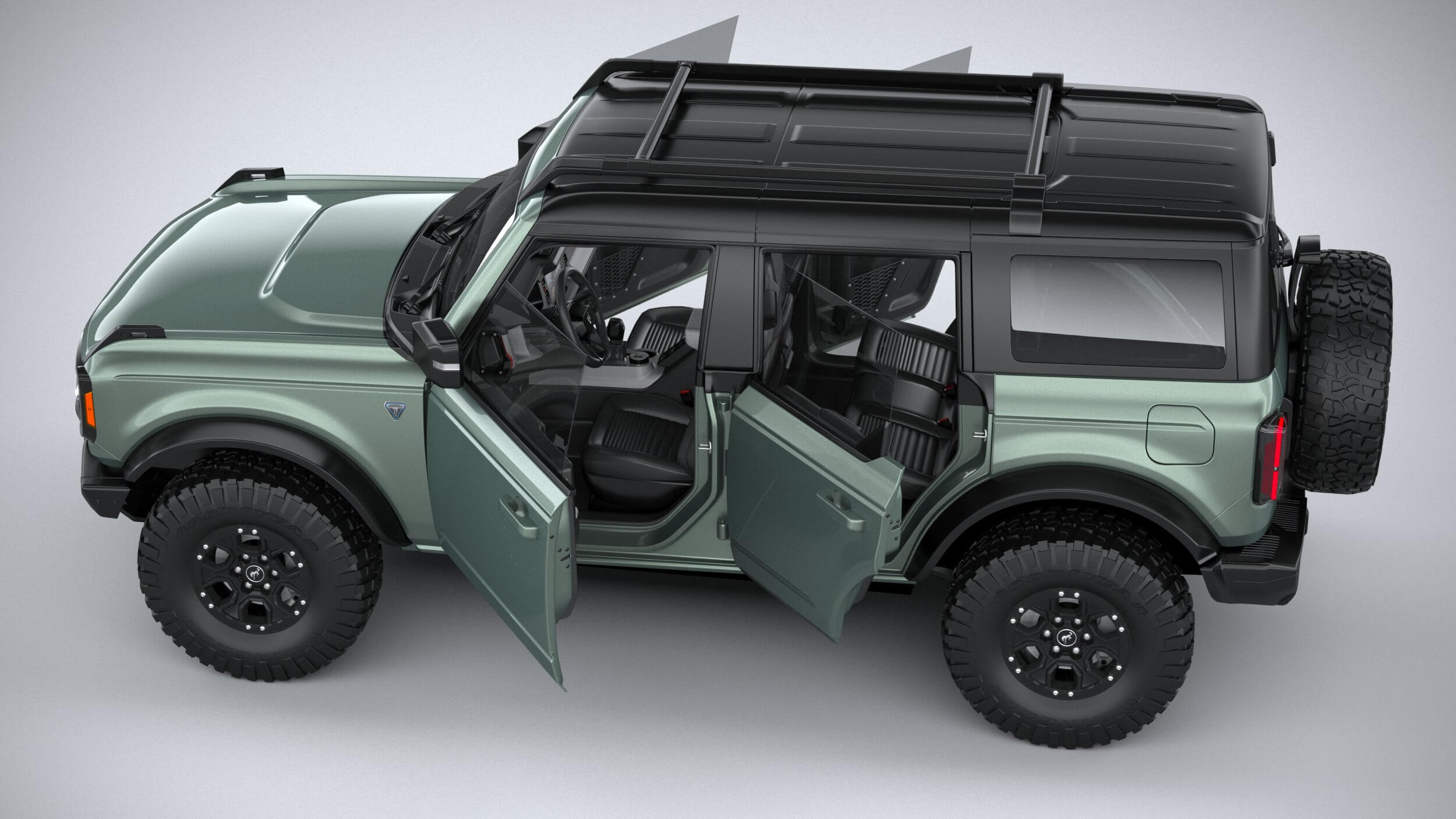 Ford Bronco First Edition 4-Door 2021 3D Model by SQUIR