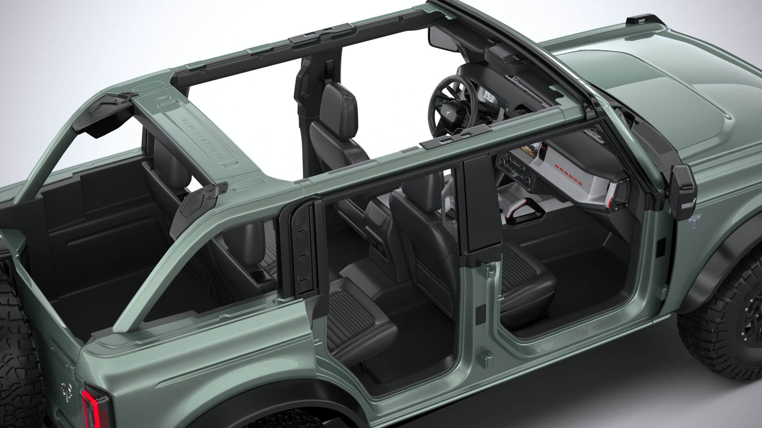 Ford Bronco First Edition 4-Door 2021 3D Model by SQUIR