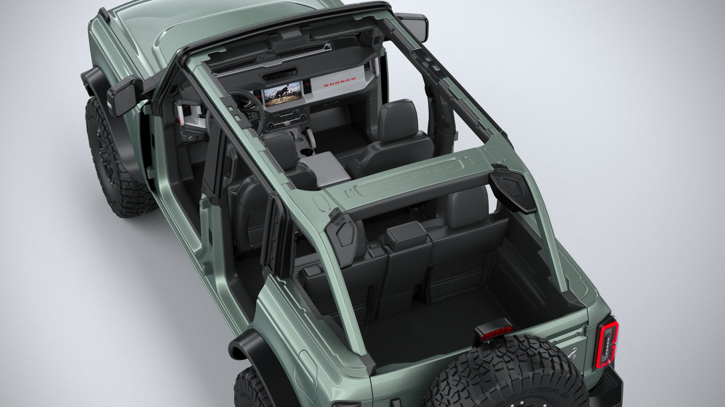 Ford Bronco First Edition 4-Door 2021 3D Model by SQUIR