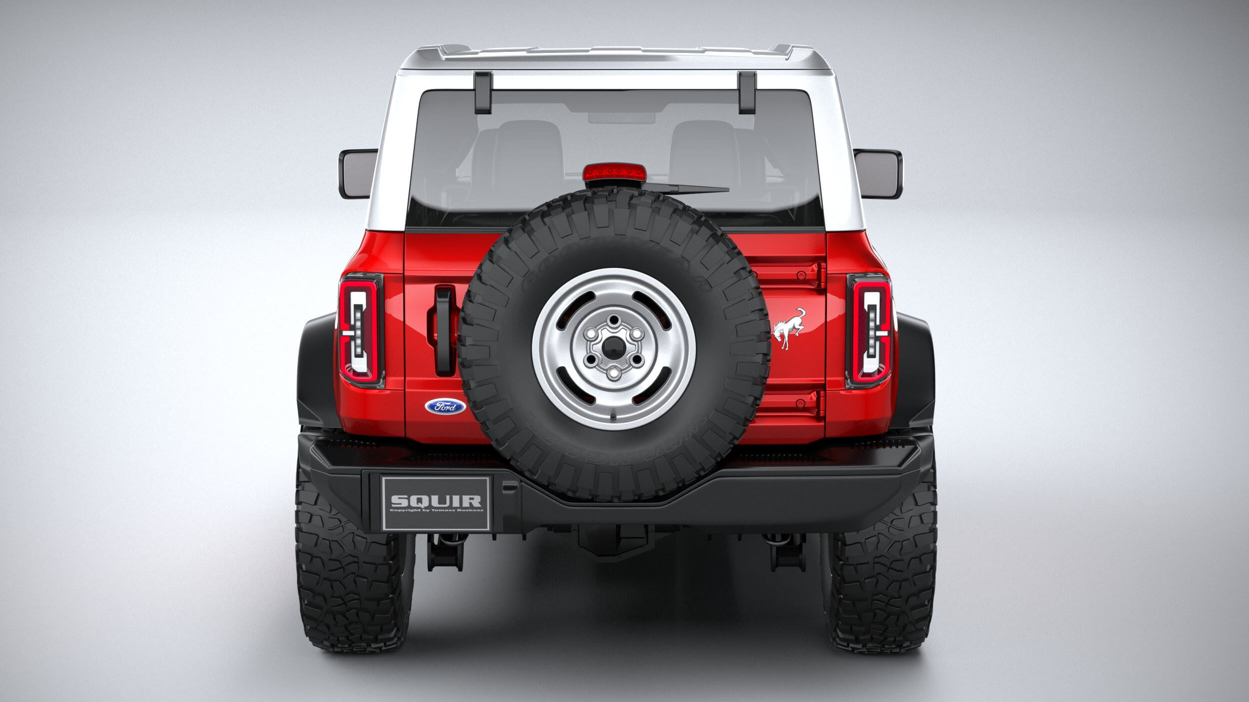 Ford Bronco Heritage Edition 2 Door 2022 - 3D Model by SQUIR