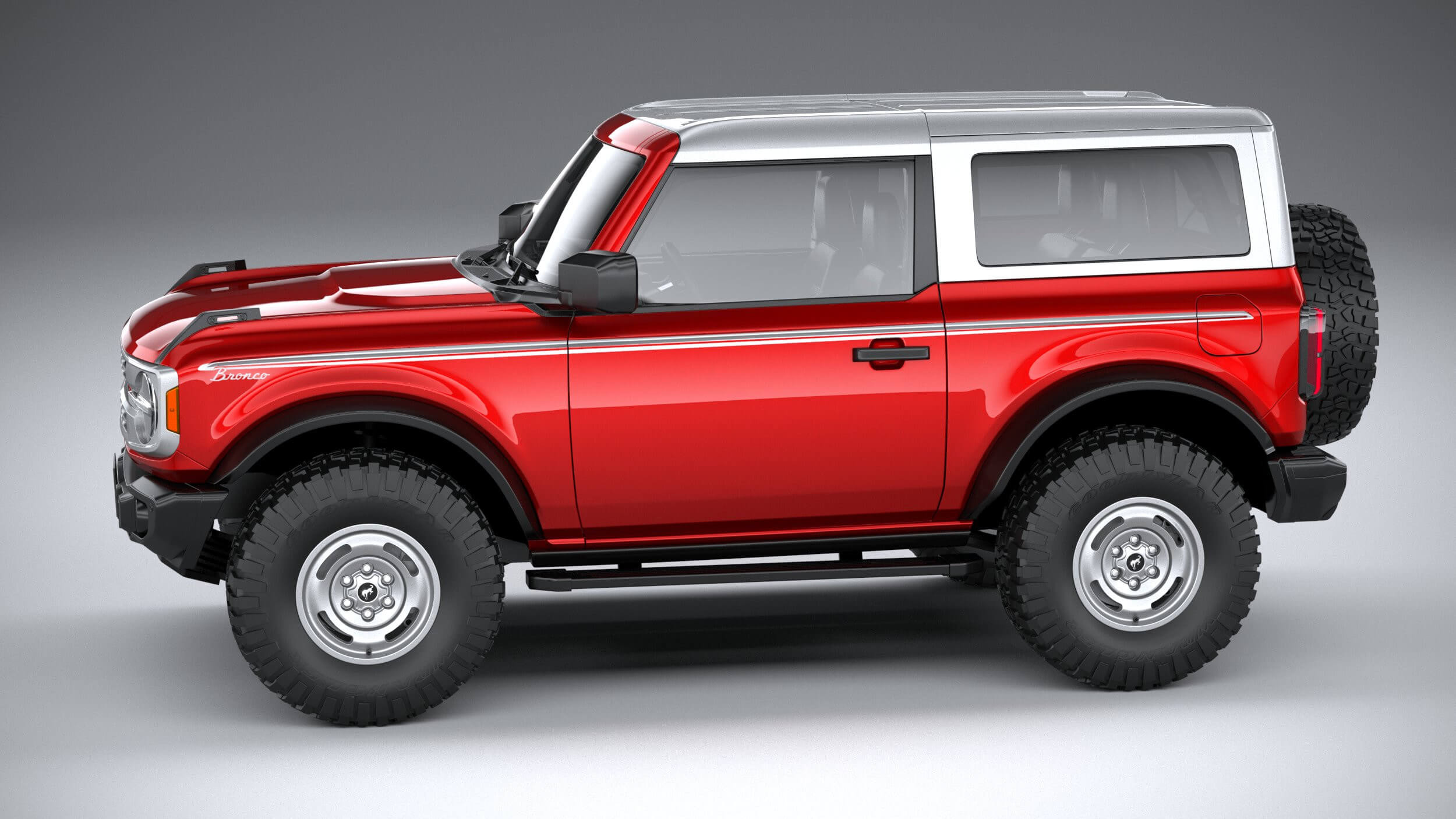 Ford Bronco Heritage Edition 2 Door 2022 - 3D Model by SQUIR