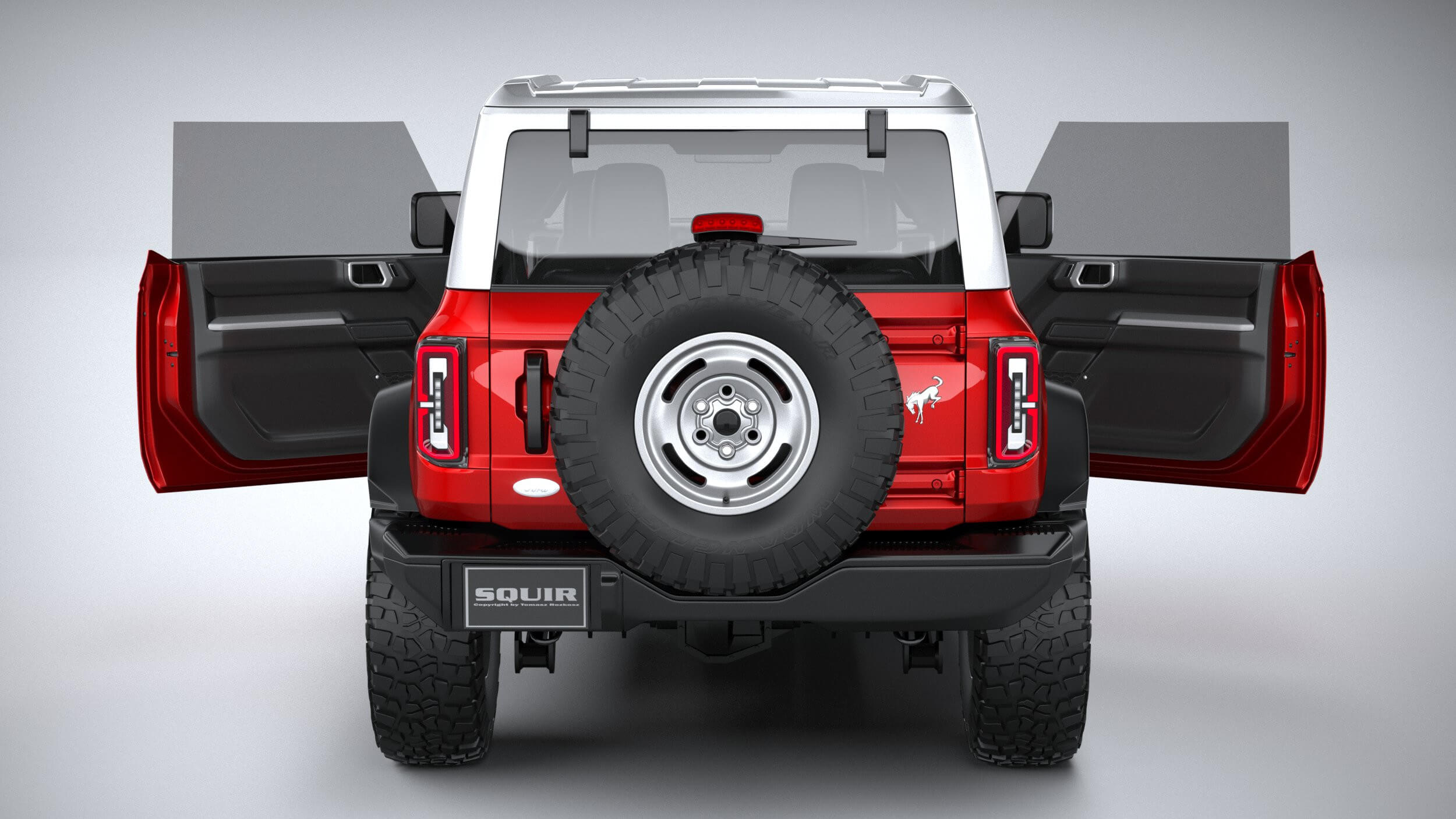 Ford Bronco Heritage Edition 2 Door 2022 - 3D Model by SQUIR