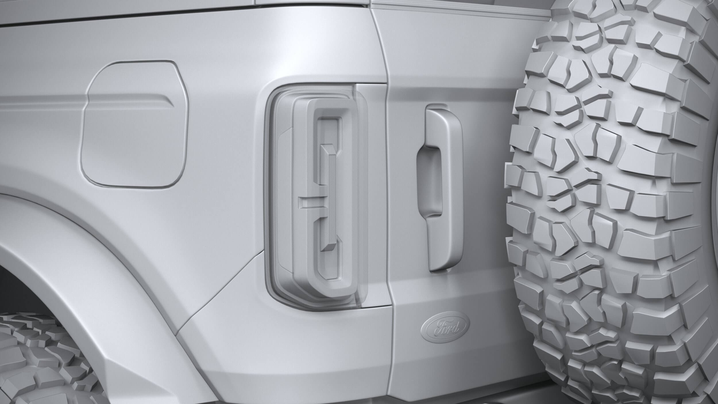 Ford Bronco Heritage Edition 2 Door 2022 - 3D Model by SQUIR