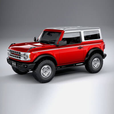 Ford Bronco Heritage Edition 2 Door 2022 - 3D Model by SQUIR