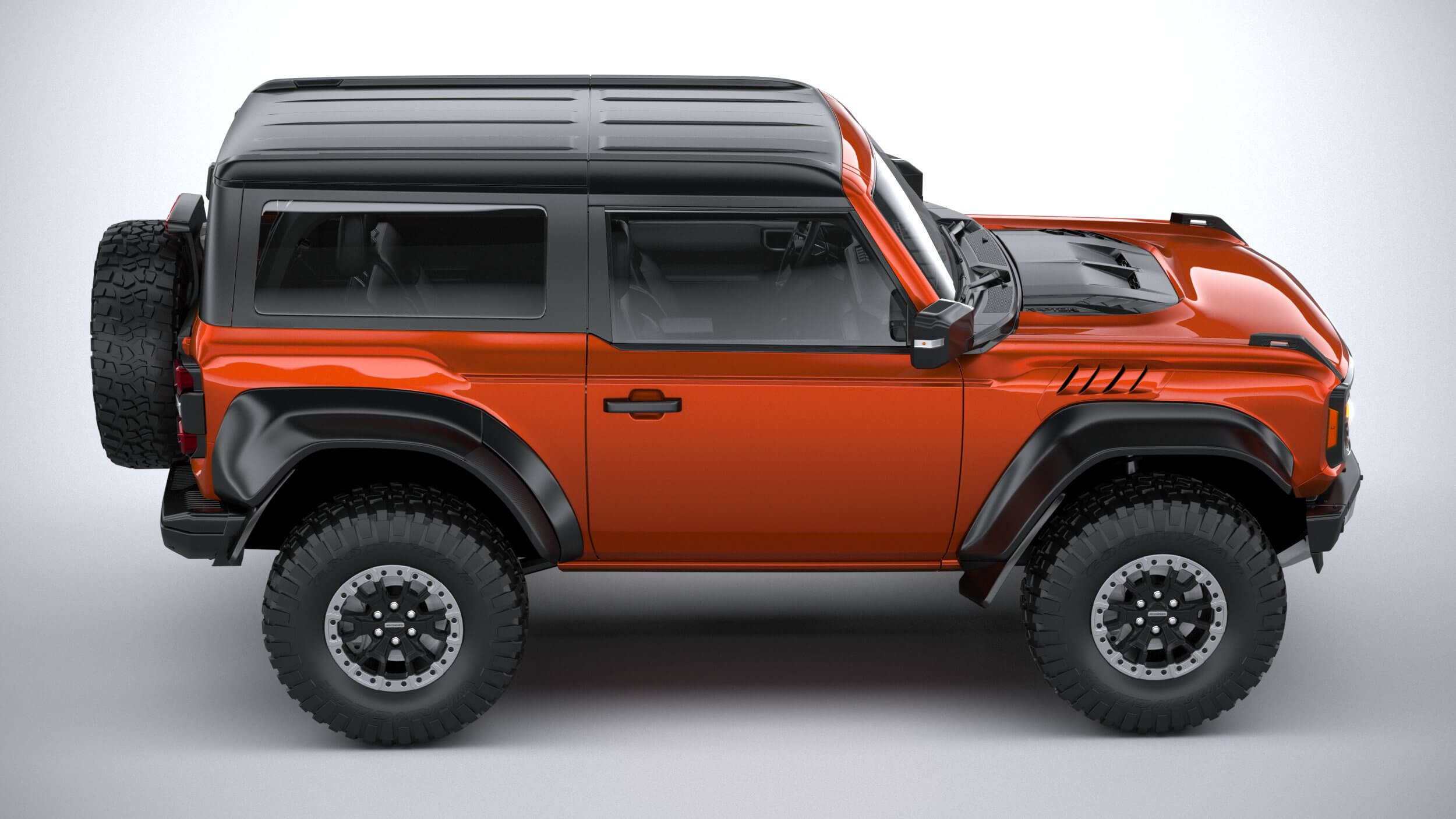 Ford Bronco Raptor 2-Door 2022 3D Model by SQUIR