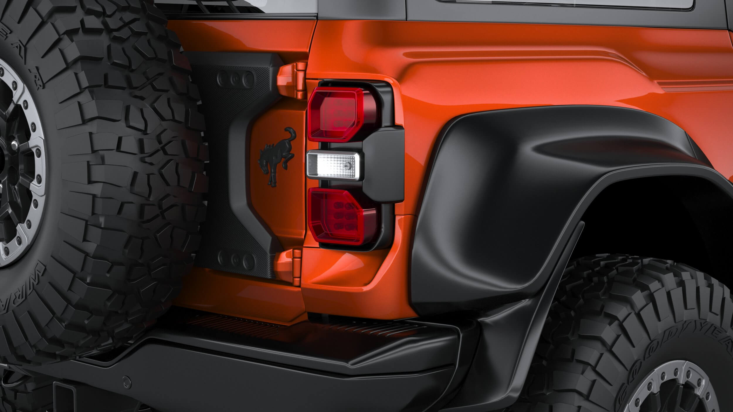 Ford Bronco Raptor 2-Door 2022 3D Model by SQUIR