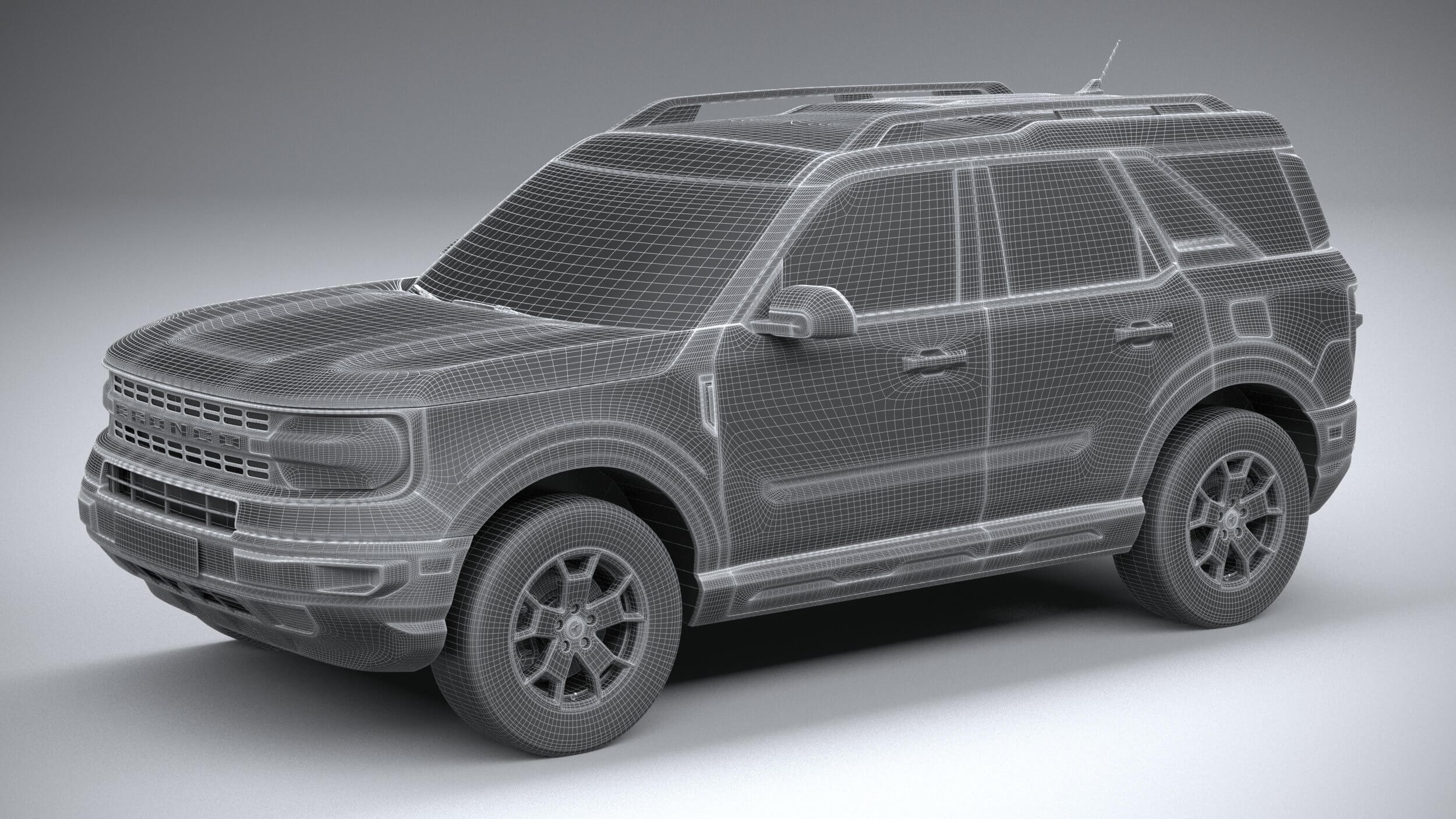 Ford Bronco Sport Base 2021 - 3D Model by SQUIR