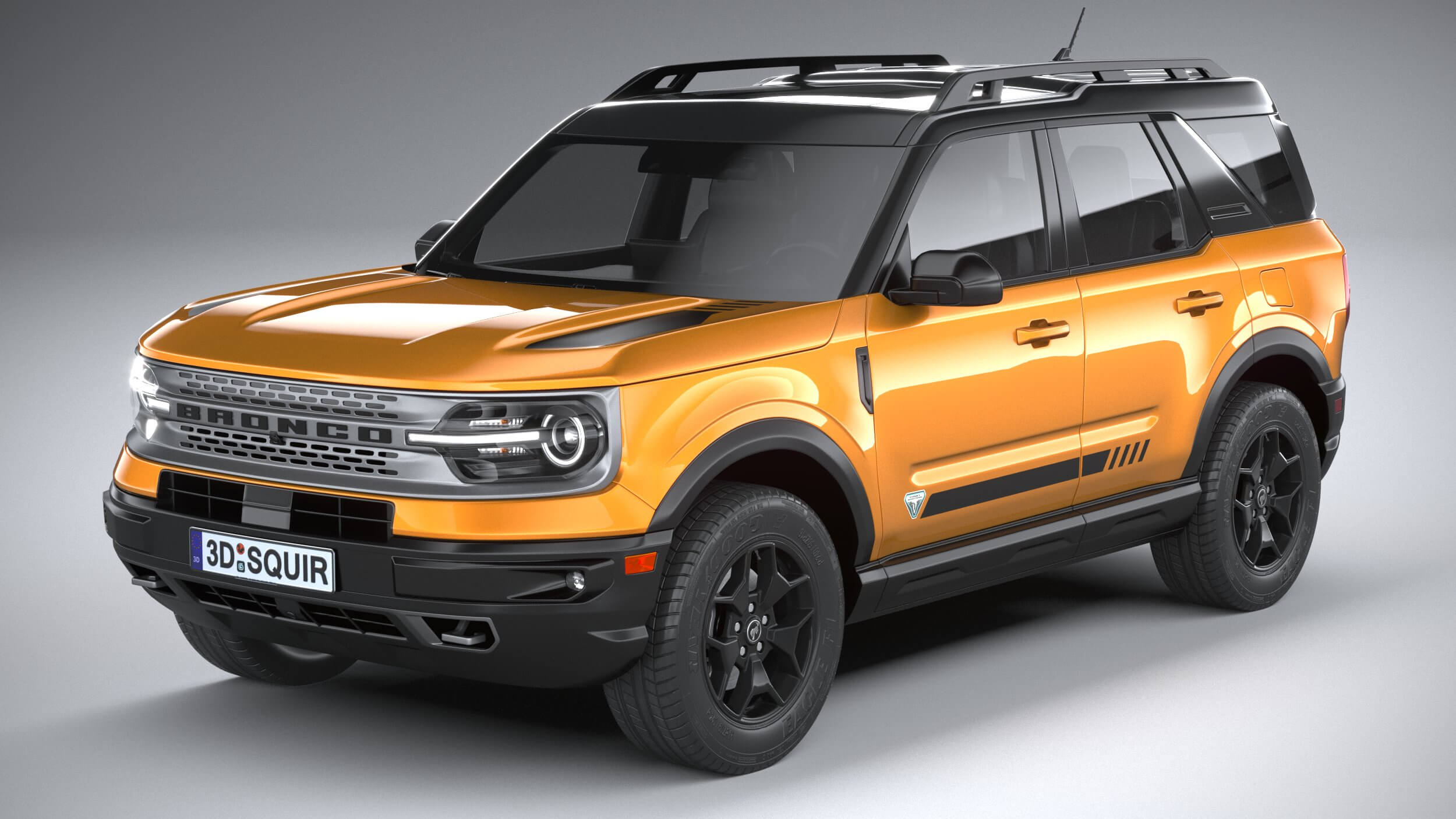Ford Bronco Sport First Edition 2021 - 3D Model by SQUIR