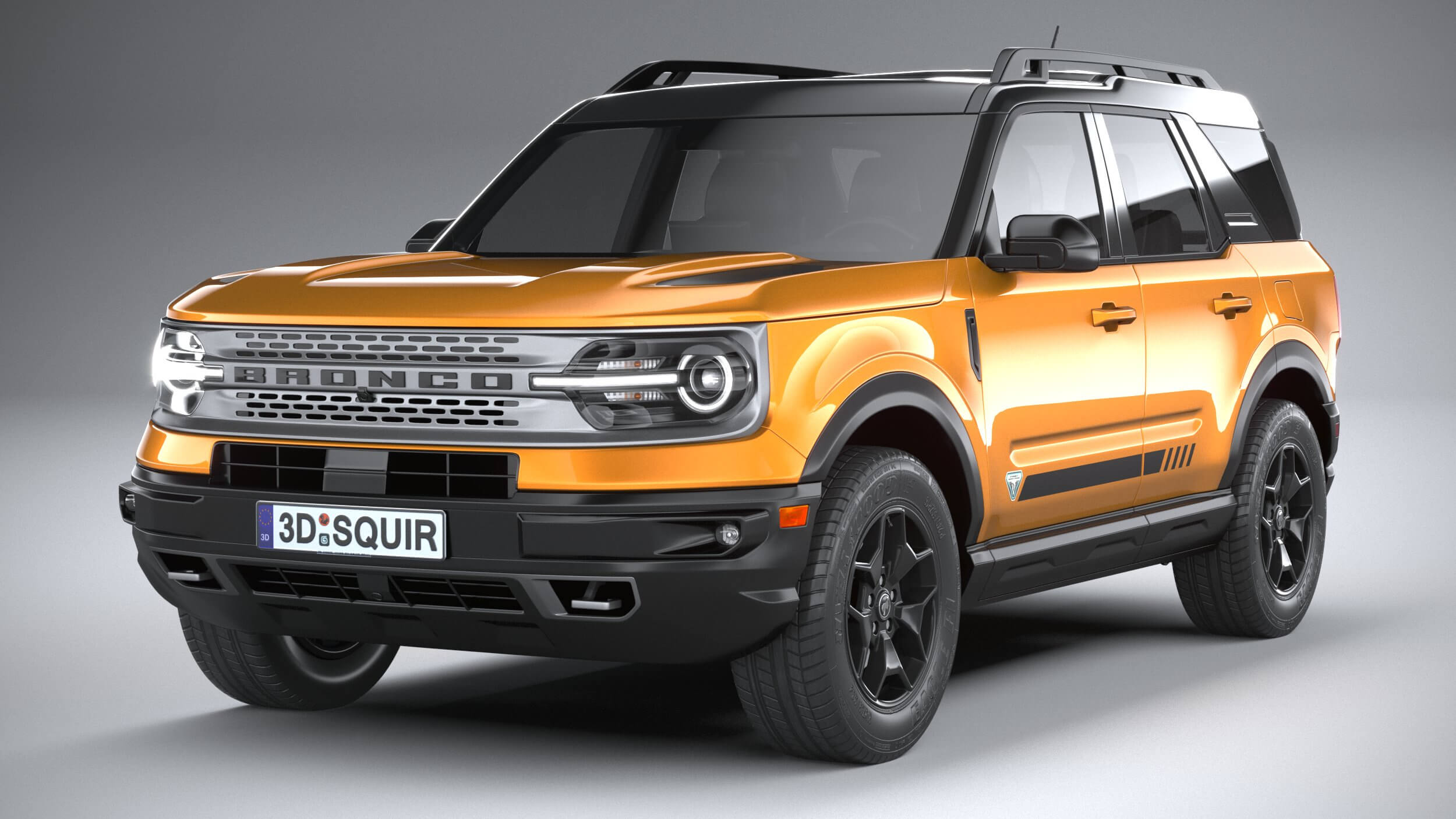 Ford Bronco Sport First Edition 2021 - 3D Model by SQUIR