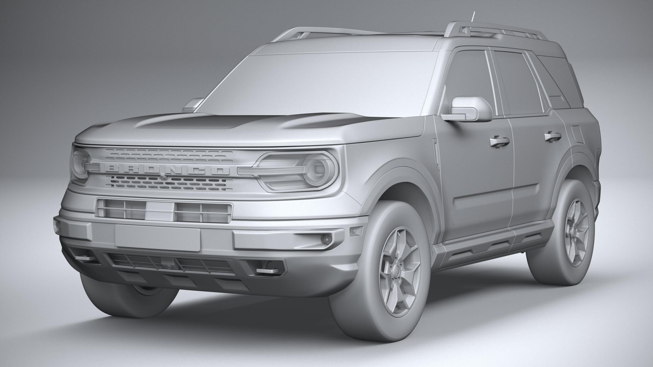 Ford Bronco Sport First Edition 2021 - 3D Model by SQUIR