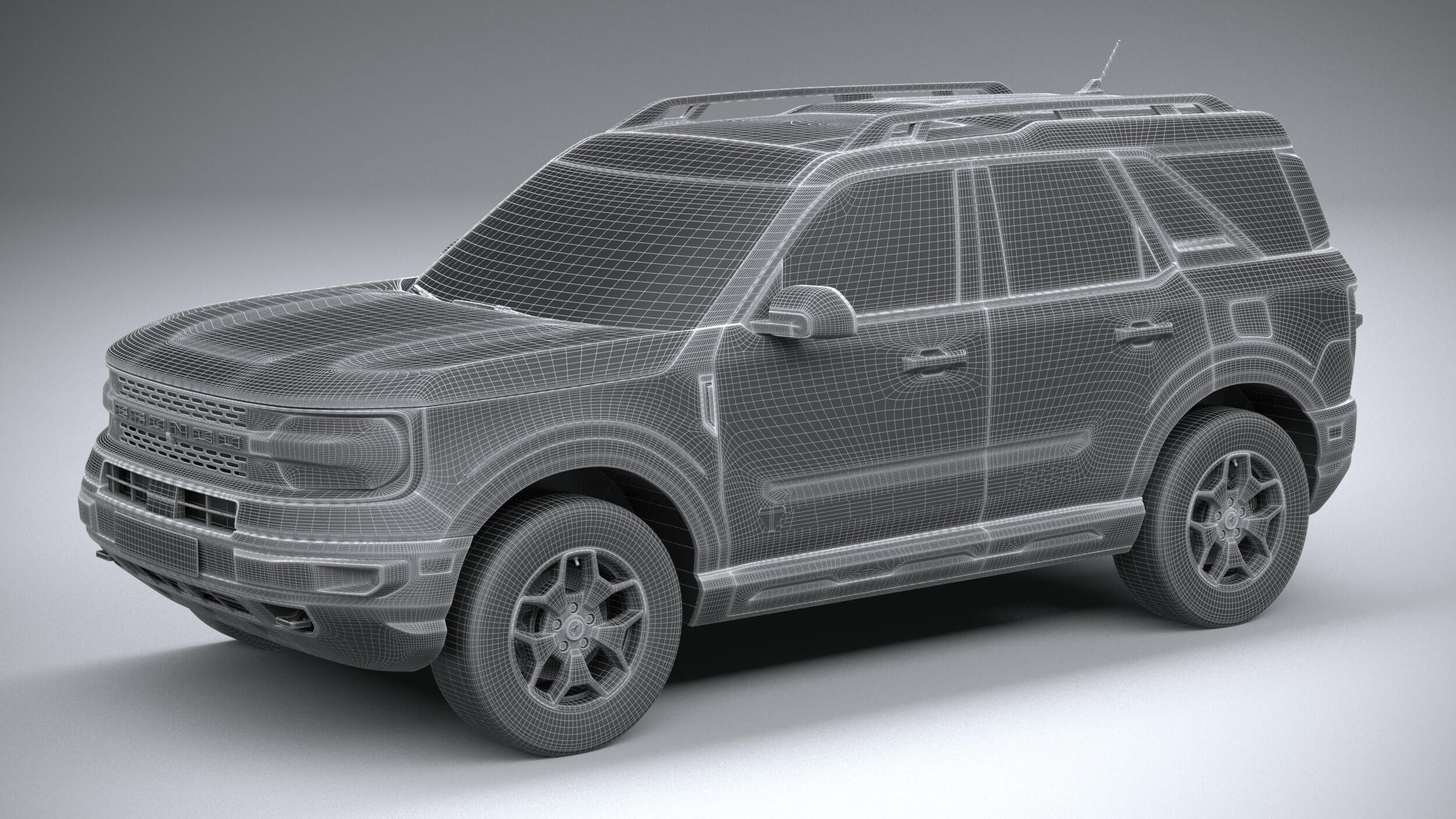 Ford Bronco Sport First Edition 2021 - 3D Model by SQUIR