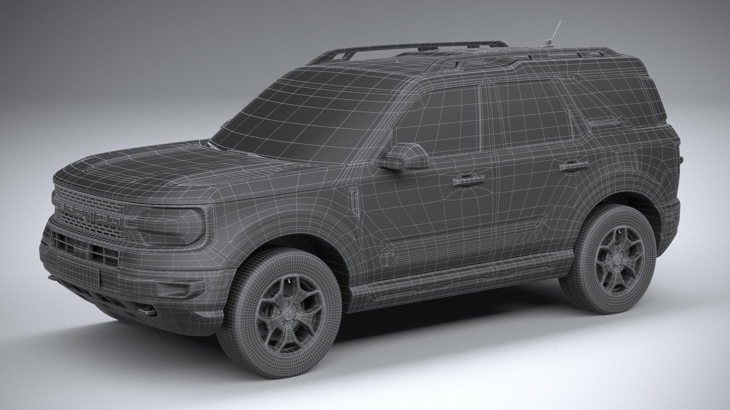Ford Bronco Sport First Edition 2021 - 3D Model by SQUIR