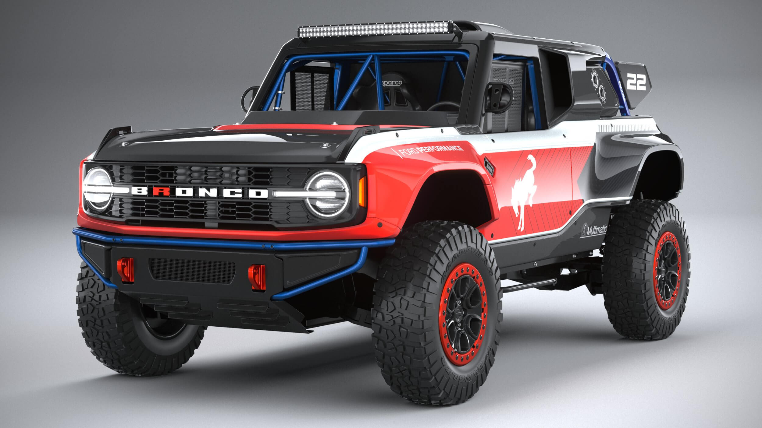 Ford Bronco Dr 2023 - 3D Model by SQUIR
