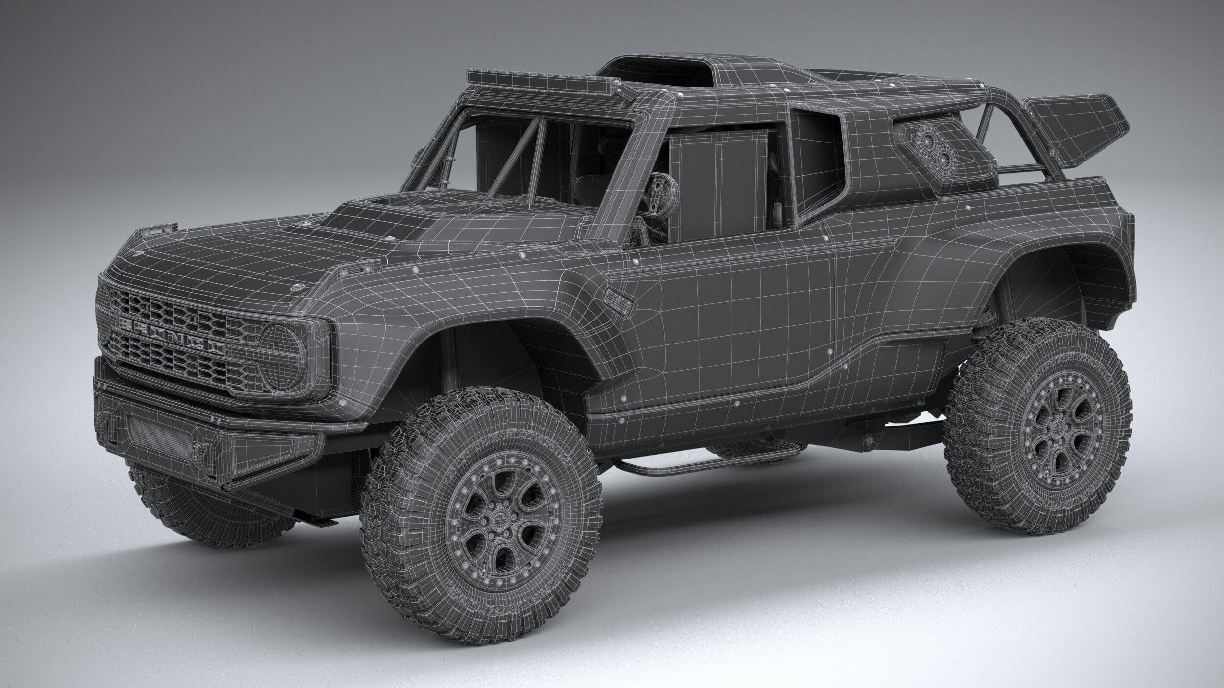 Ford Bronco Dr 2023 - 3D Model by SQUIR