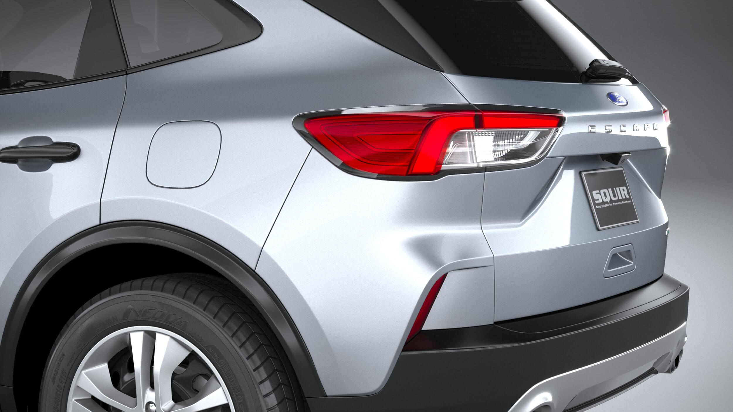 Ford Escape Base 2020 - 3D Model by SQUIR