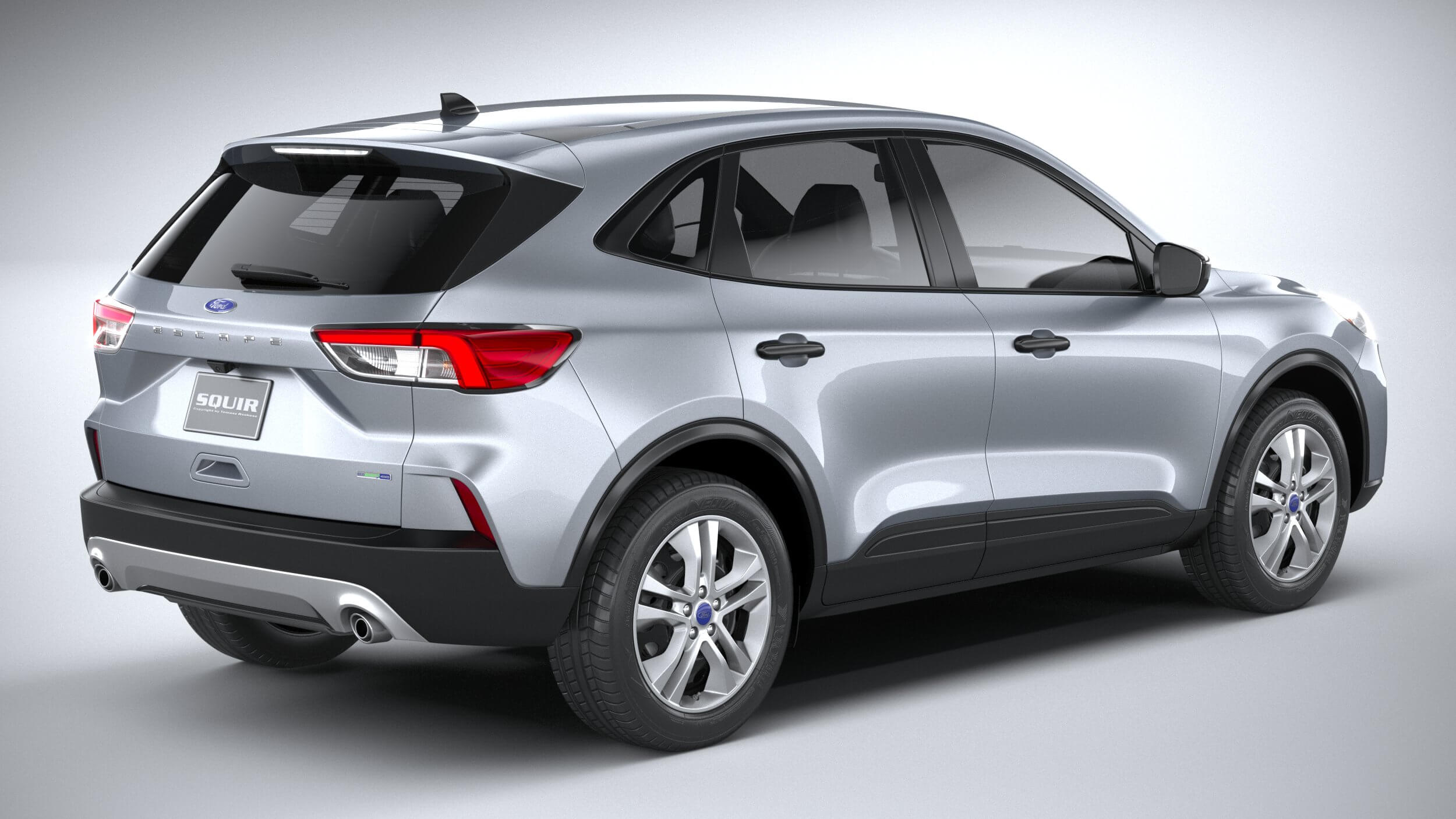 Ford Escape Base 2020 - 3D Model by SQUIR