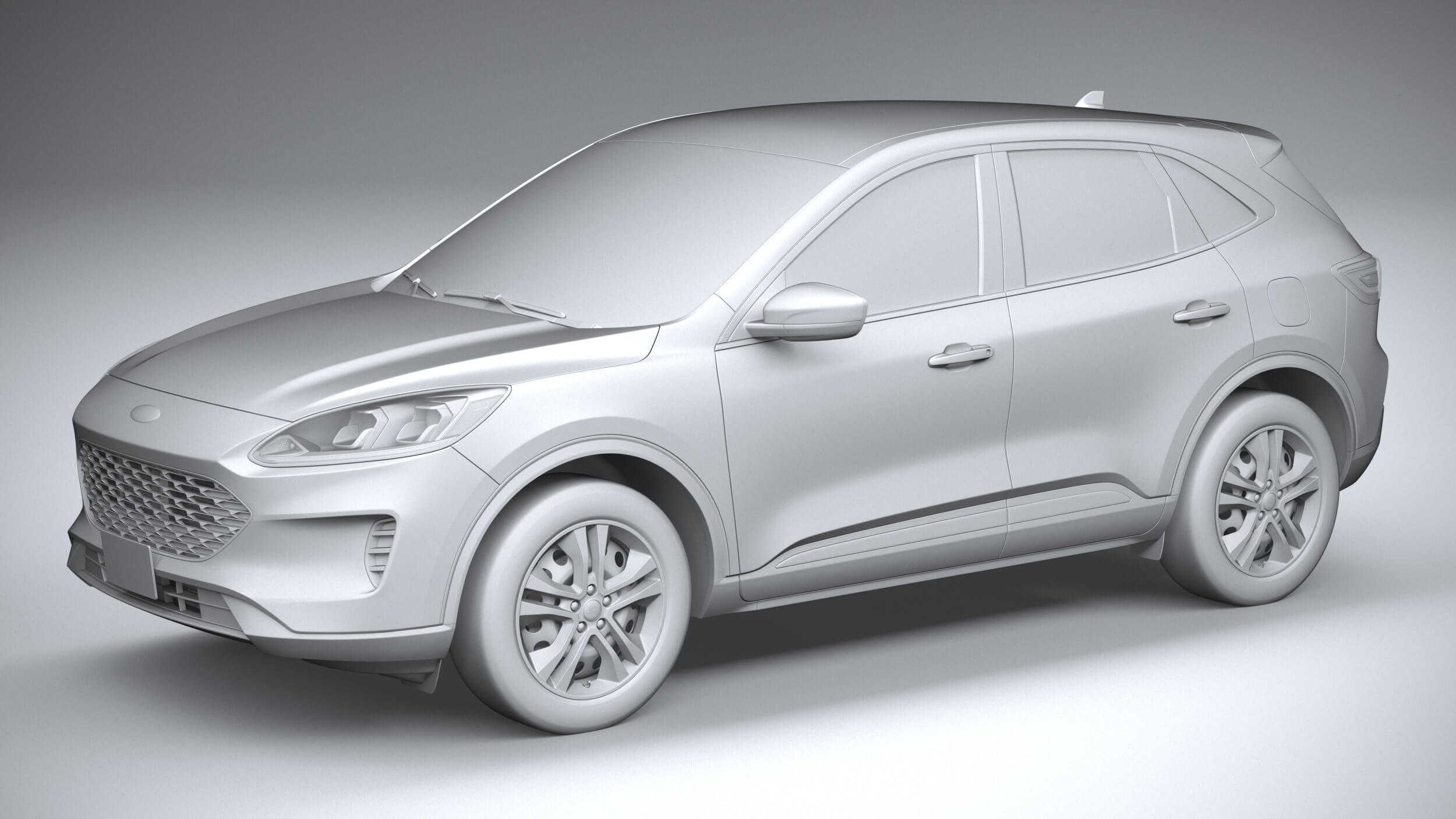 Ford Escape Base 2020 - 3D Model by SQUIR