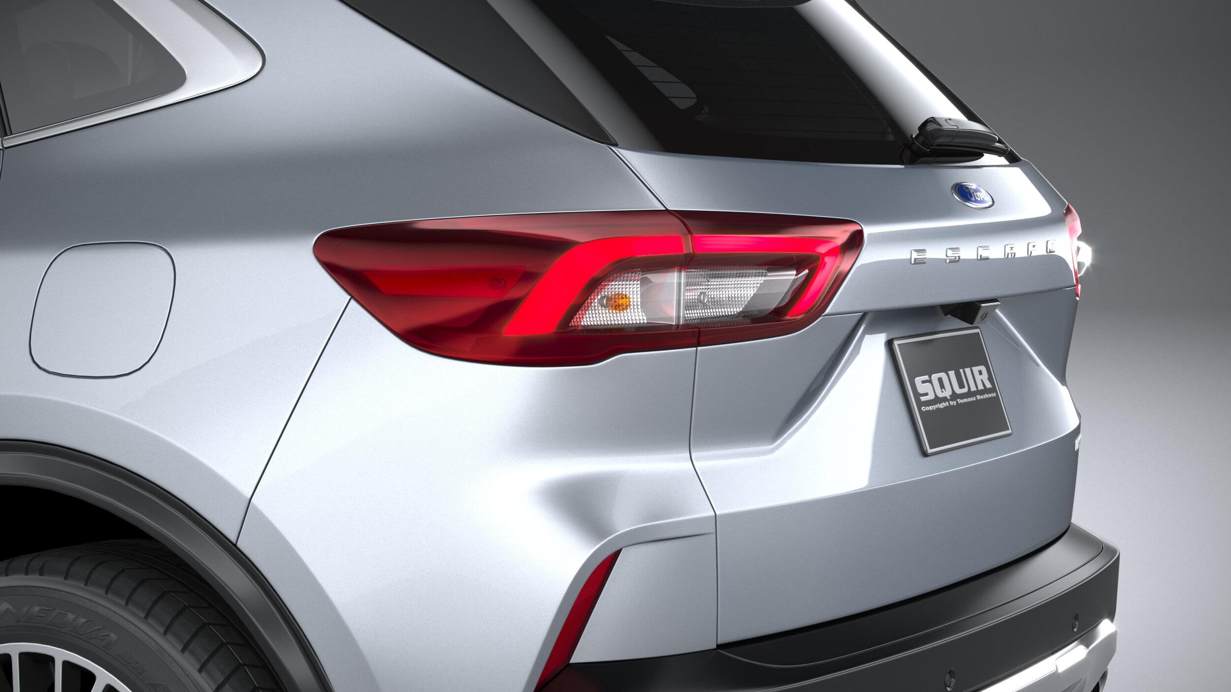 Ford Escape Hybrid 2023 - 3D Model by SQUIR