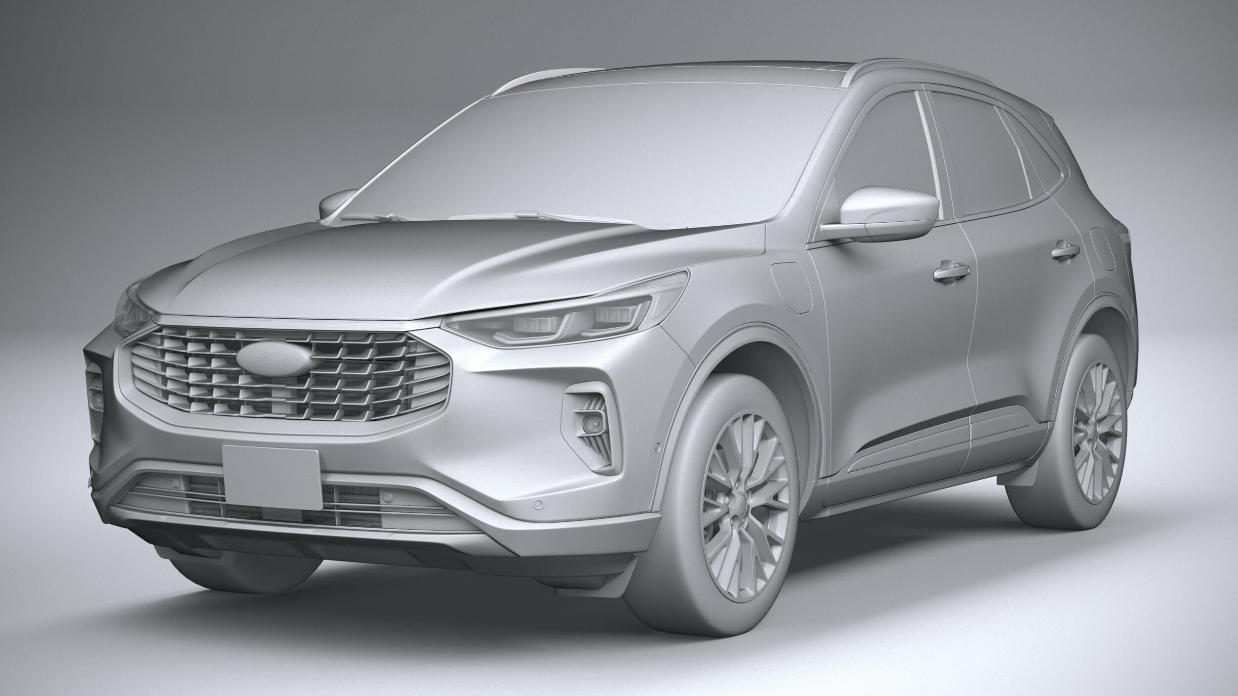 Ford Escape Hybrid 2023 - 3D Model by SQUIR