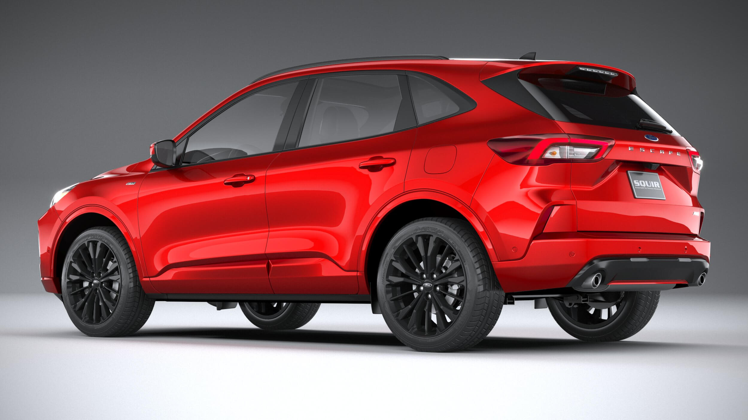 Ford Escape St-Line 2023 3D Model by SQUIR