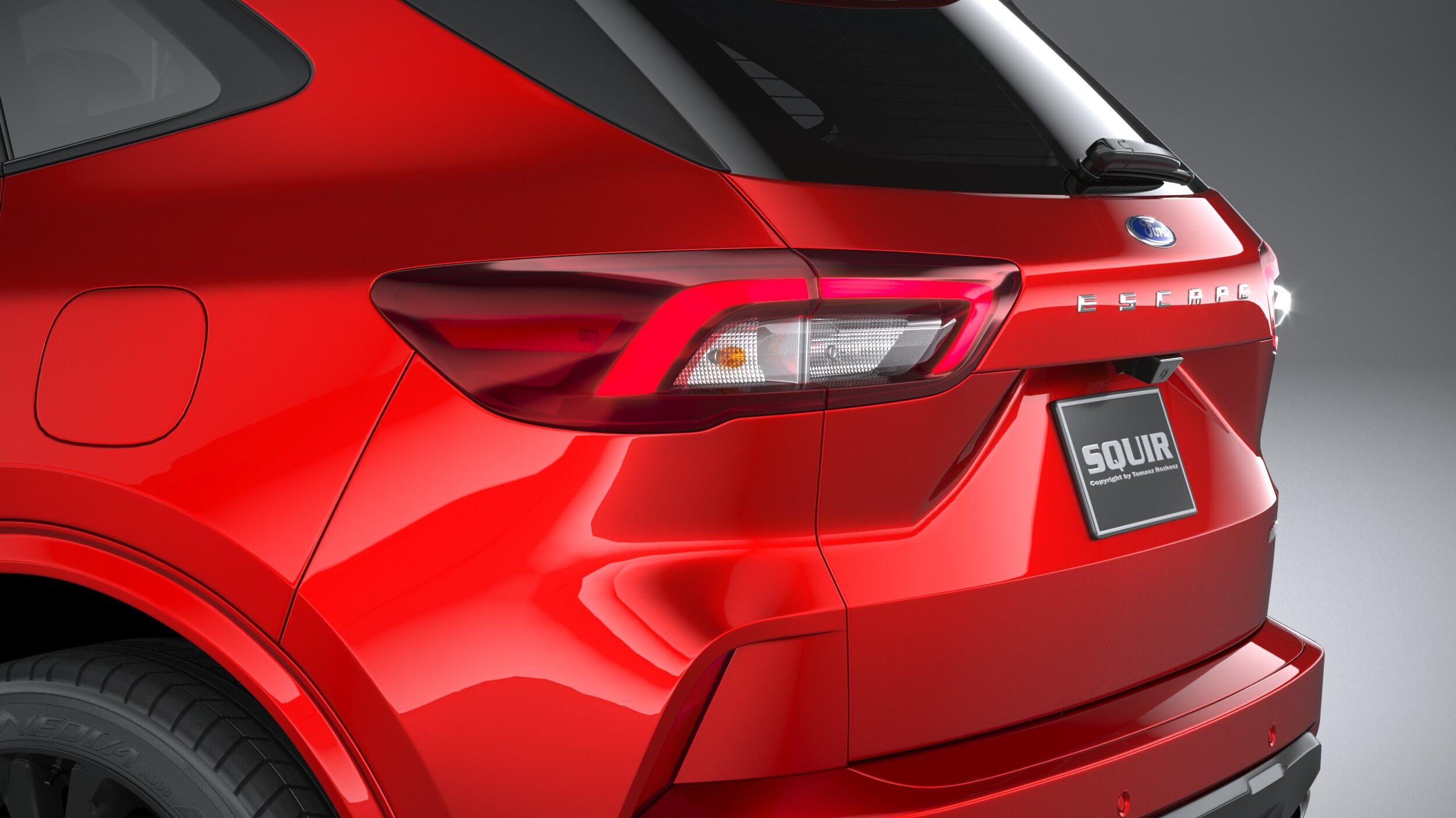 Ford Escape St-Line 2023 3D Model by SQUIR