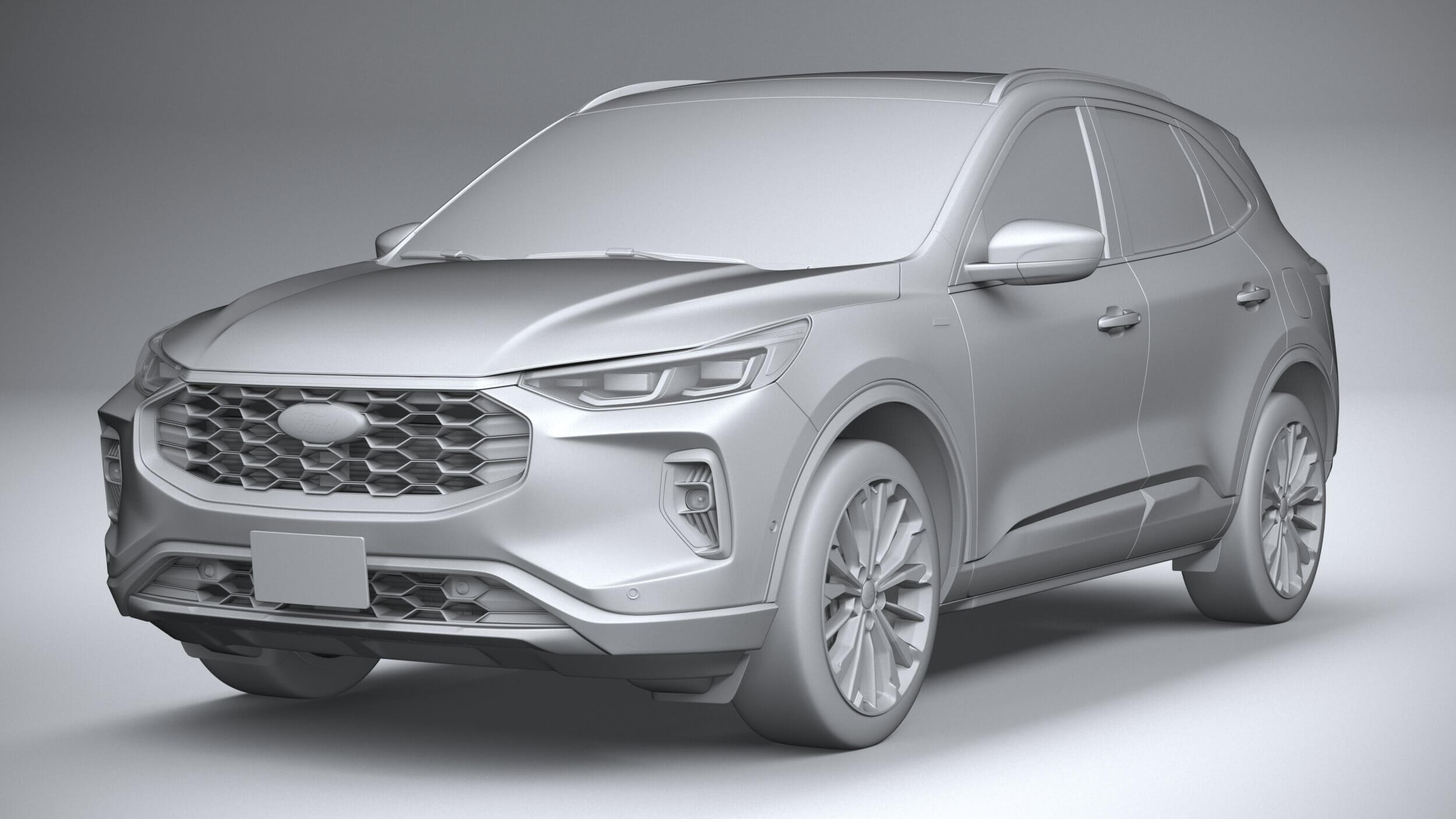 Ford Escape St-Line 2023 3D Model by SQUIR