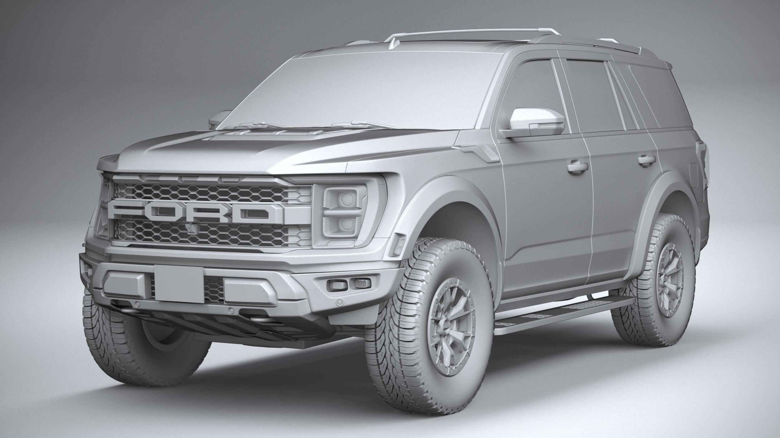 Ford Expedition RaptorKIT 2023 - 3D Model by SQUIR