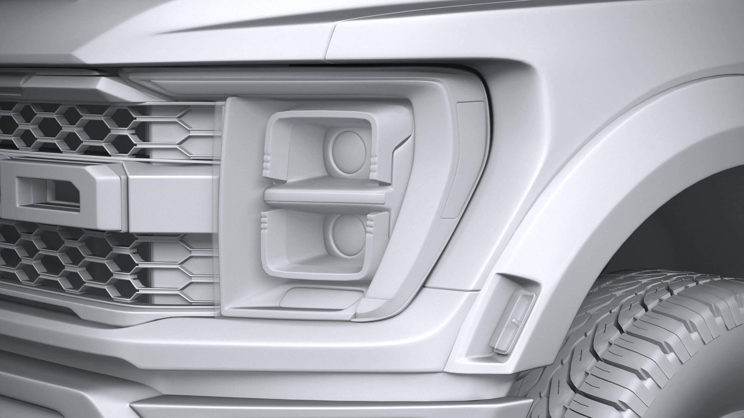 Ford Expedition RaptorKIT 2023 - 3D Model by SQUIR