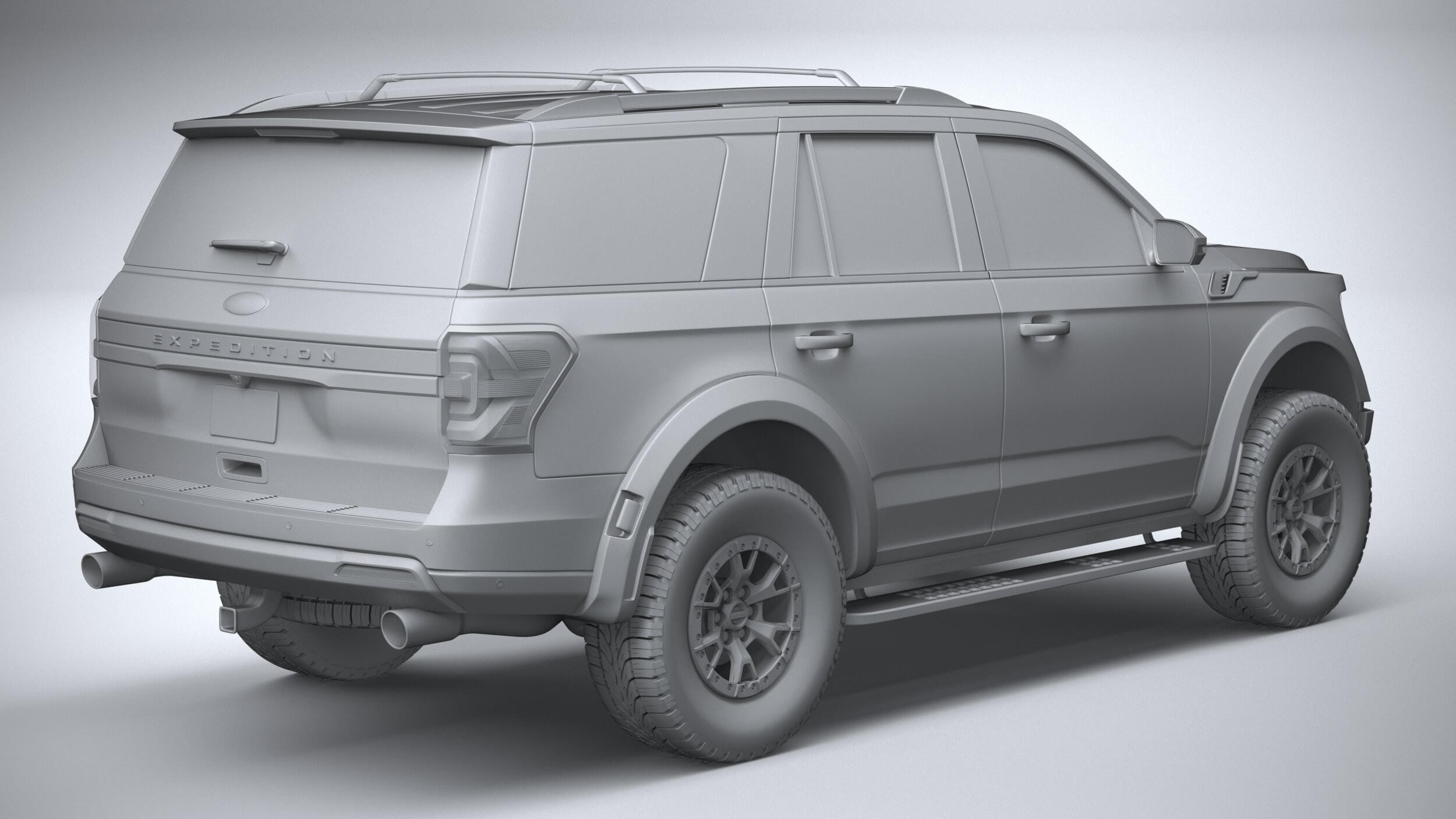 Ford Expedition RaptorKIT 2023 - 3D Model by SQUIR