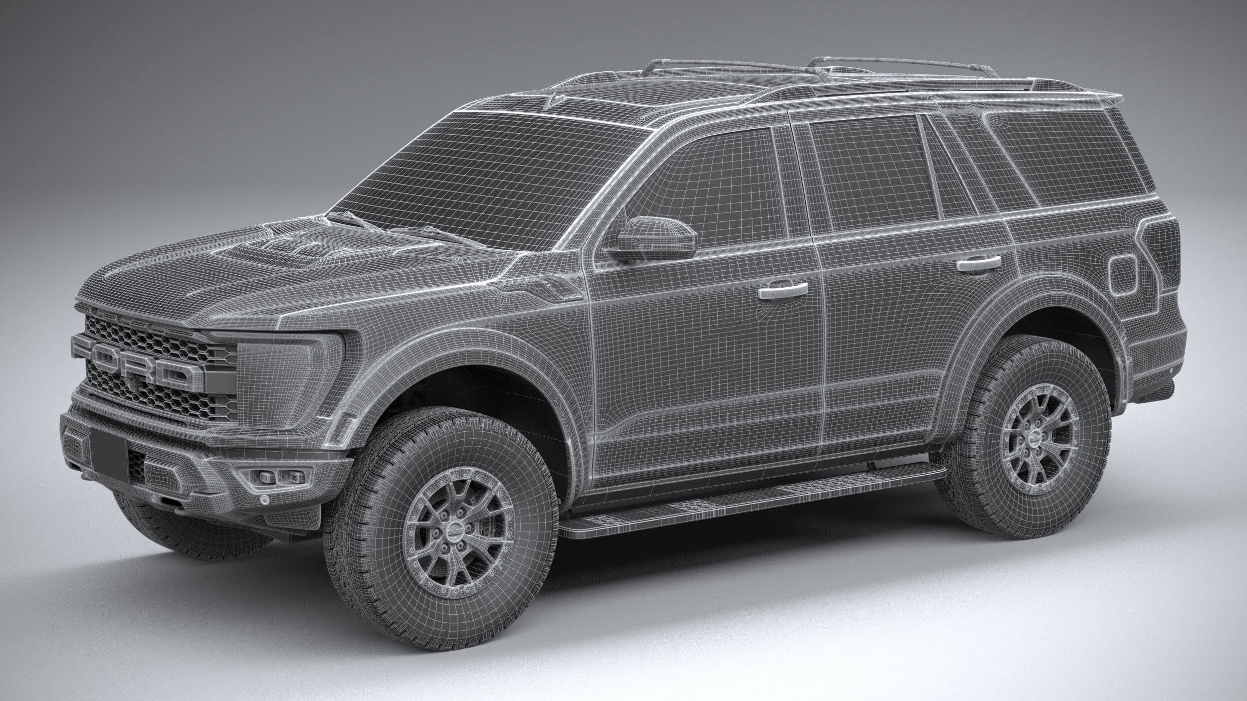 Ford Expedition RaptorKIT 2023 - 3D Model by SQUIR
