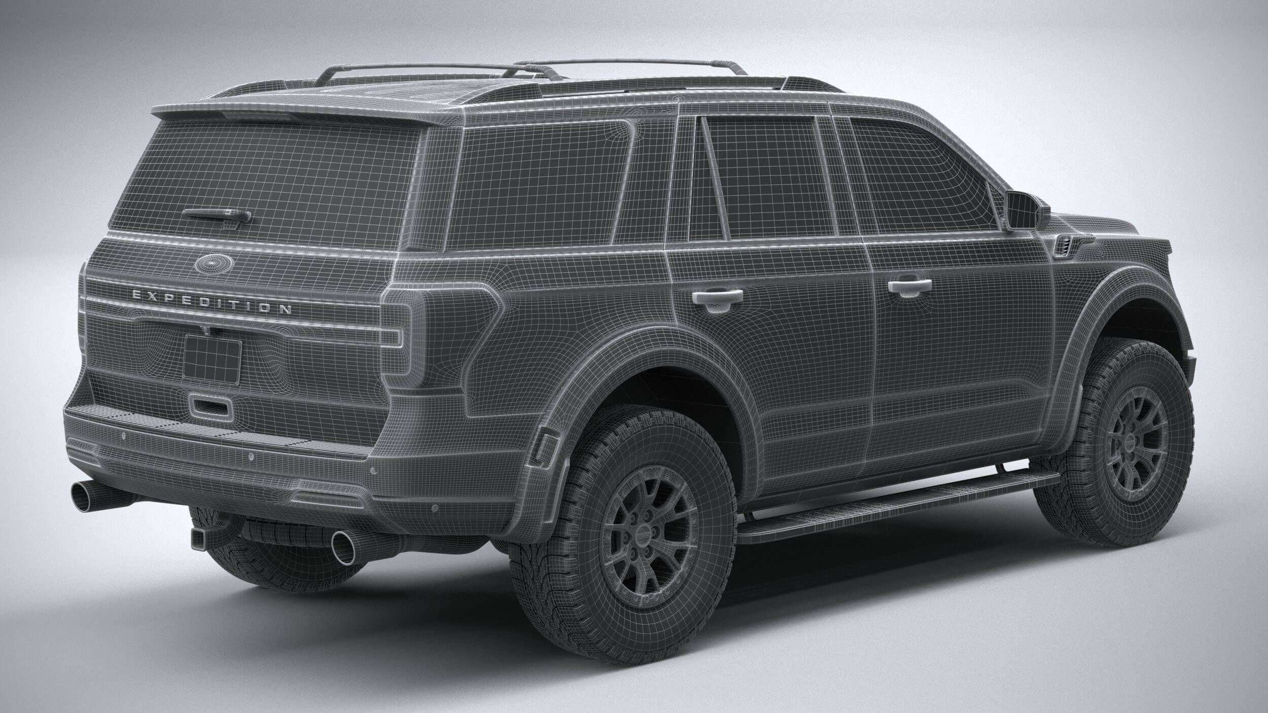 Ford Expedition RaptorKIT 2023 - 3D Model by SQUIR