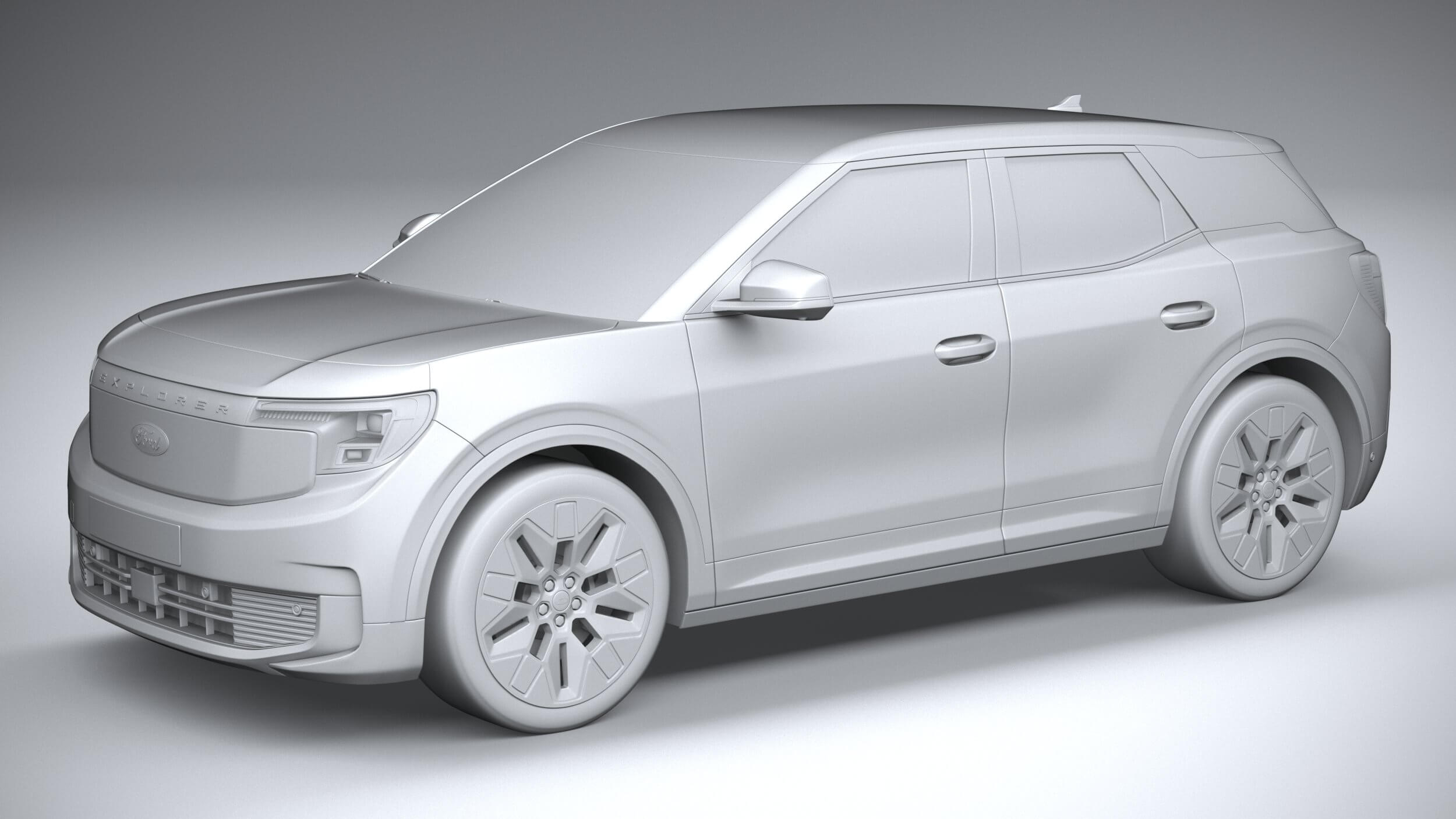 Ford Explorer 2024 - 3D Model by SQUIR