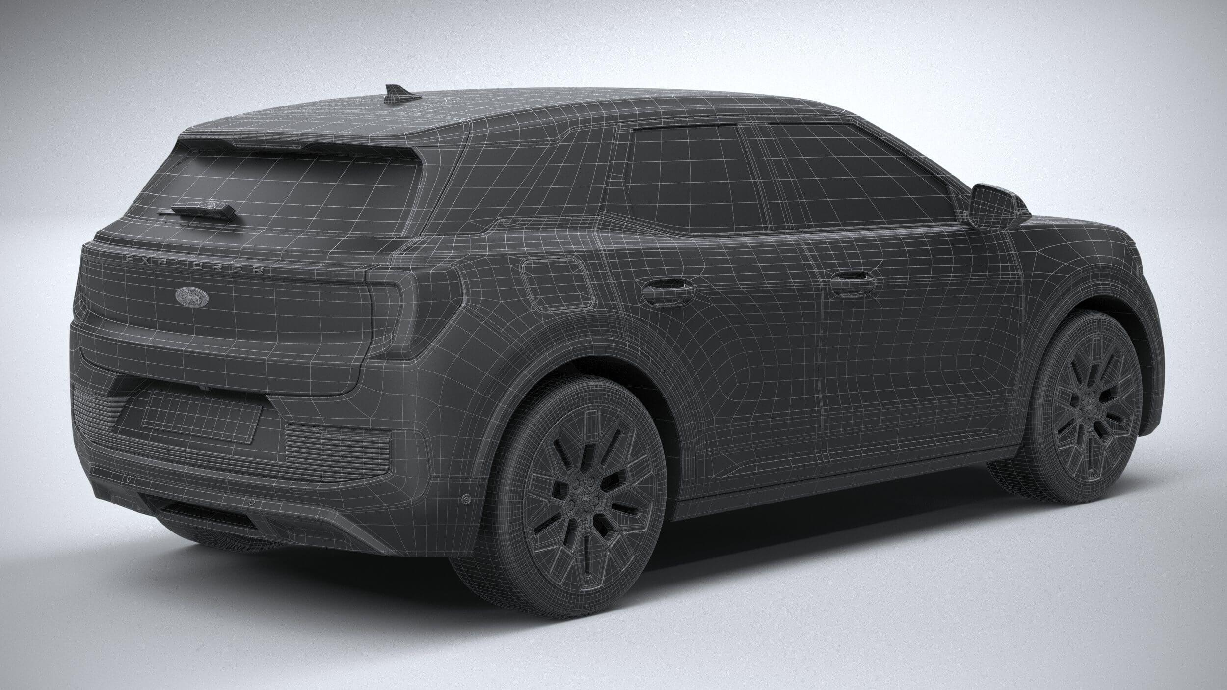 Ford Explorer 2024 - 3D Model by SQUIR