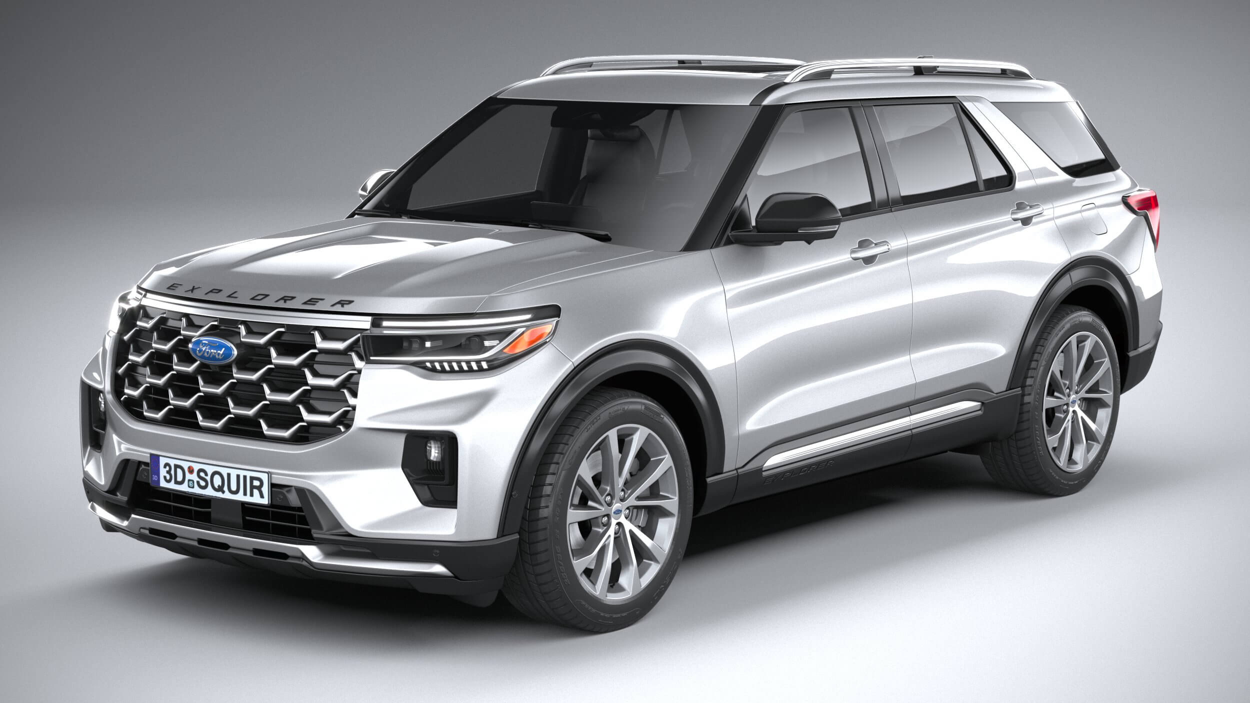 Ford Explorer 2025 - 3D Model by SQUIR