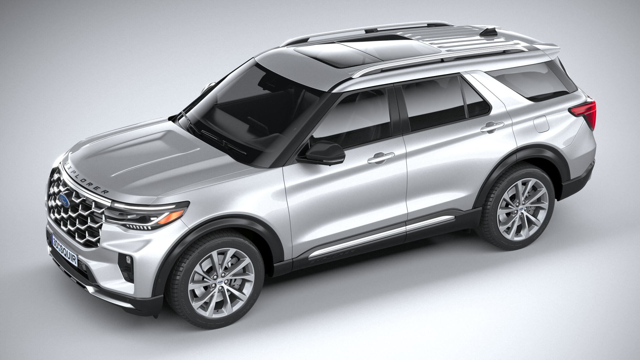 Ford Explorer 2025 - 3D Model by SQUIR