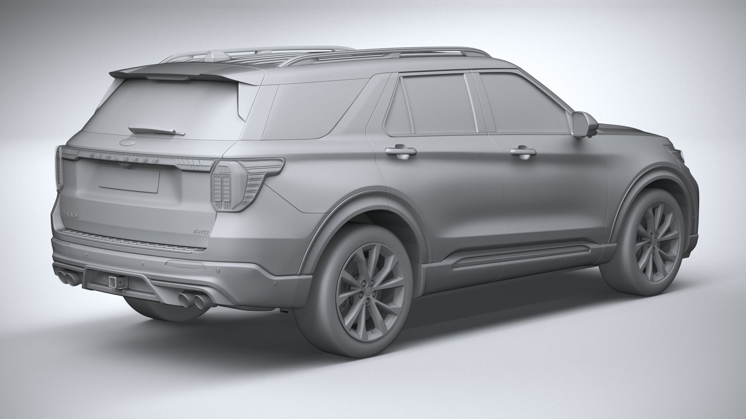 Ford Explorer 2025 - 3D Model by SQUIR