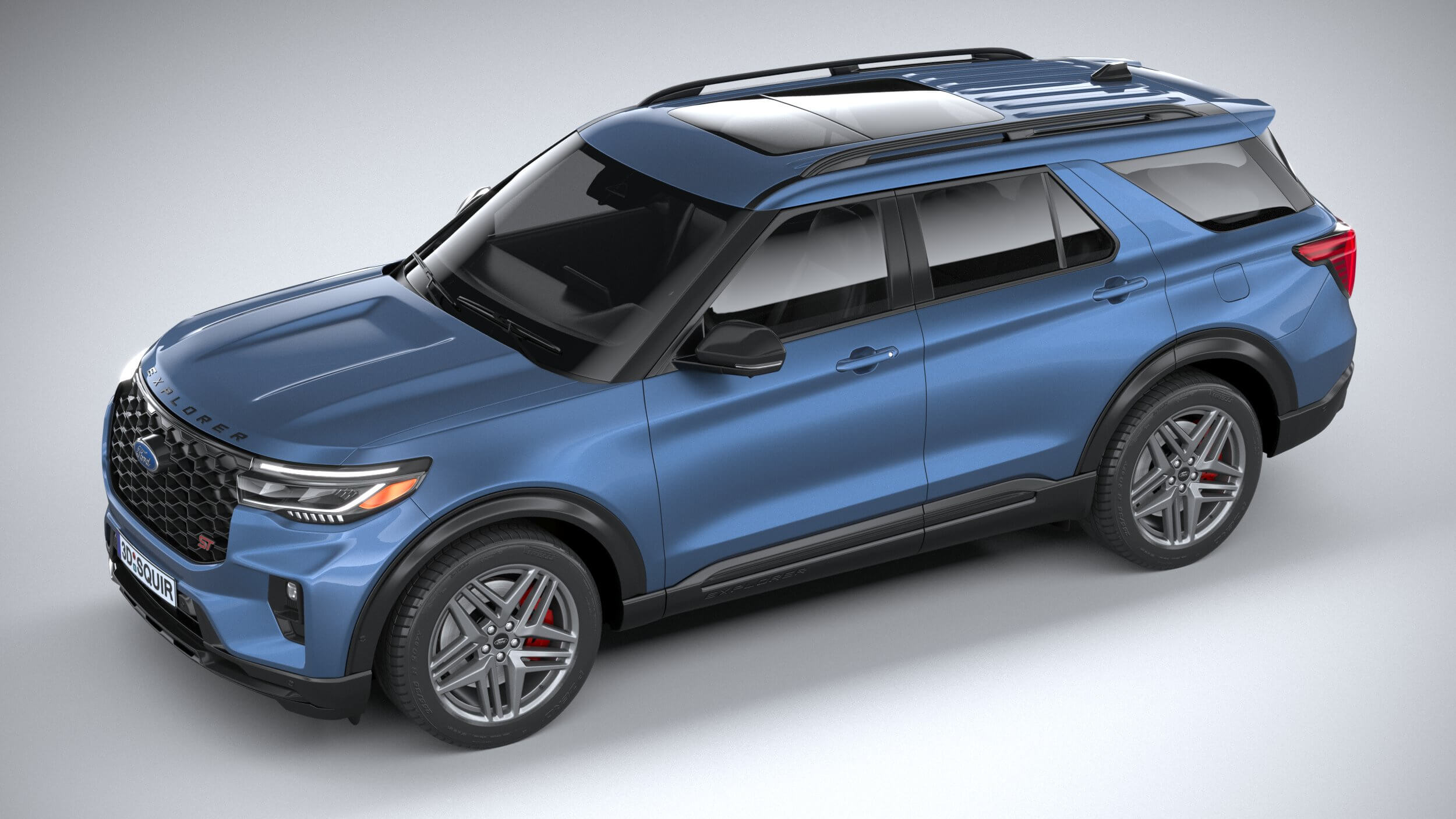 Ford Explorer St 2025 - 3D Model by SQUIR