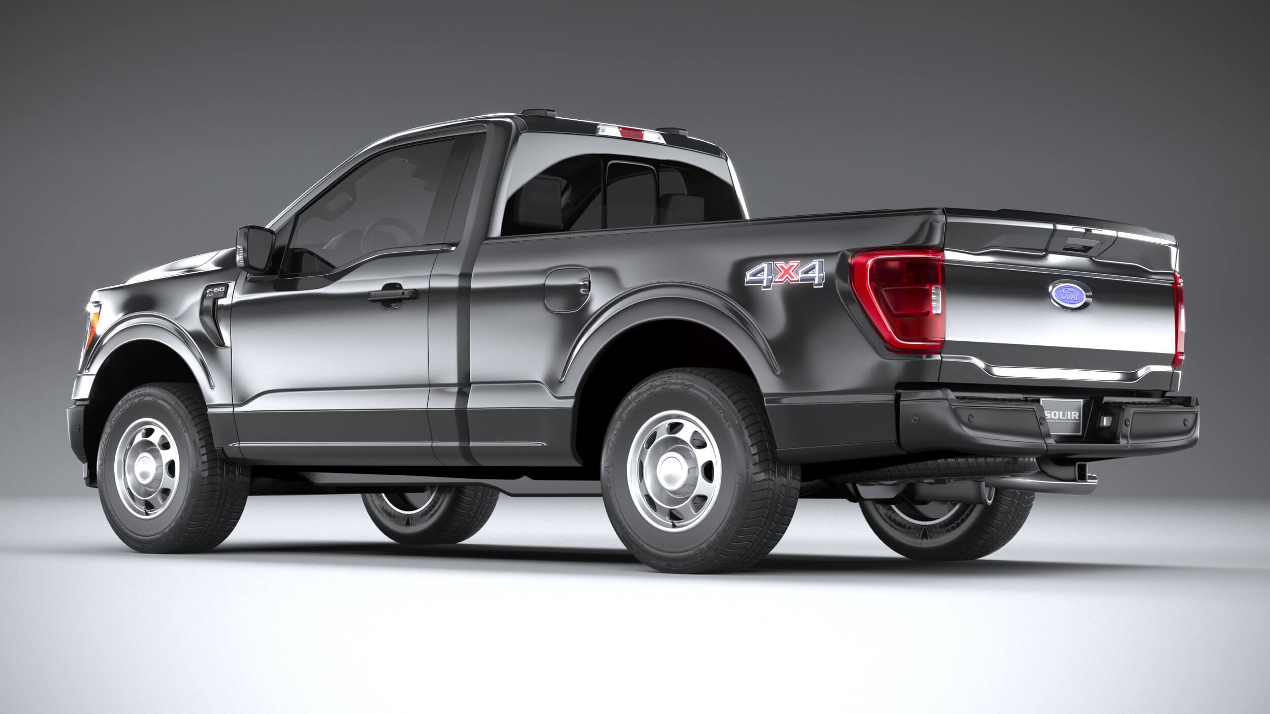 Ford F-150 Base 2022 3D Model by SQUIR
