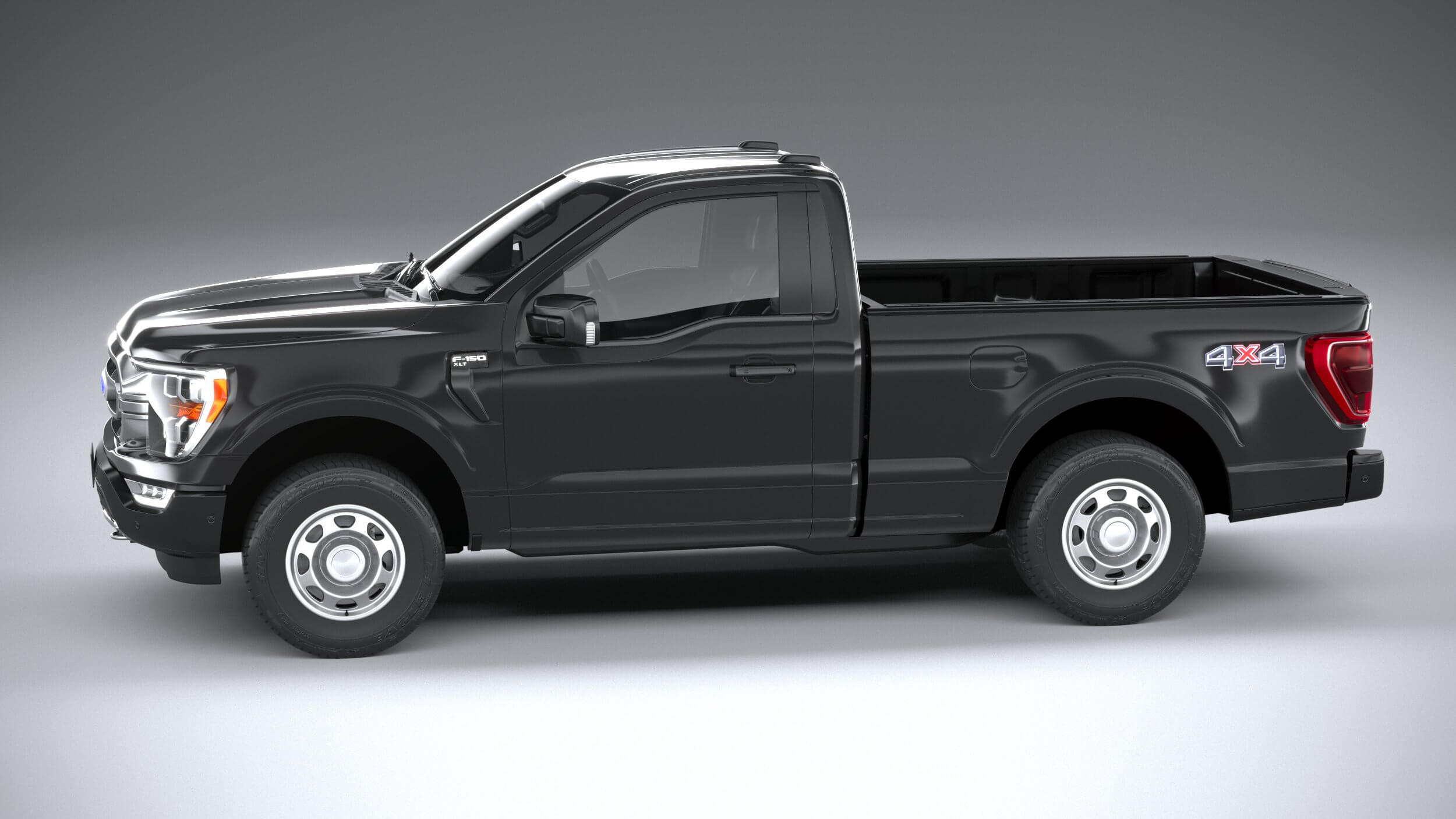 Ford F-150 Base 2022 3D Model by SQUIR
